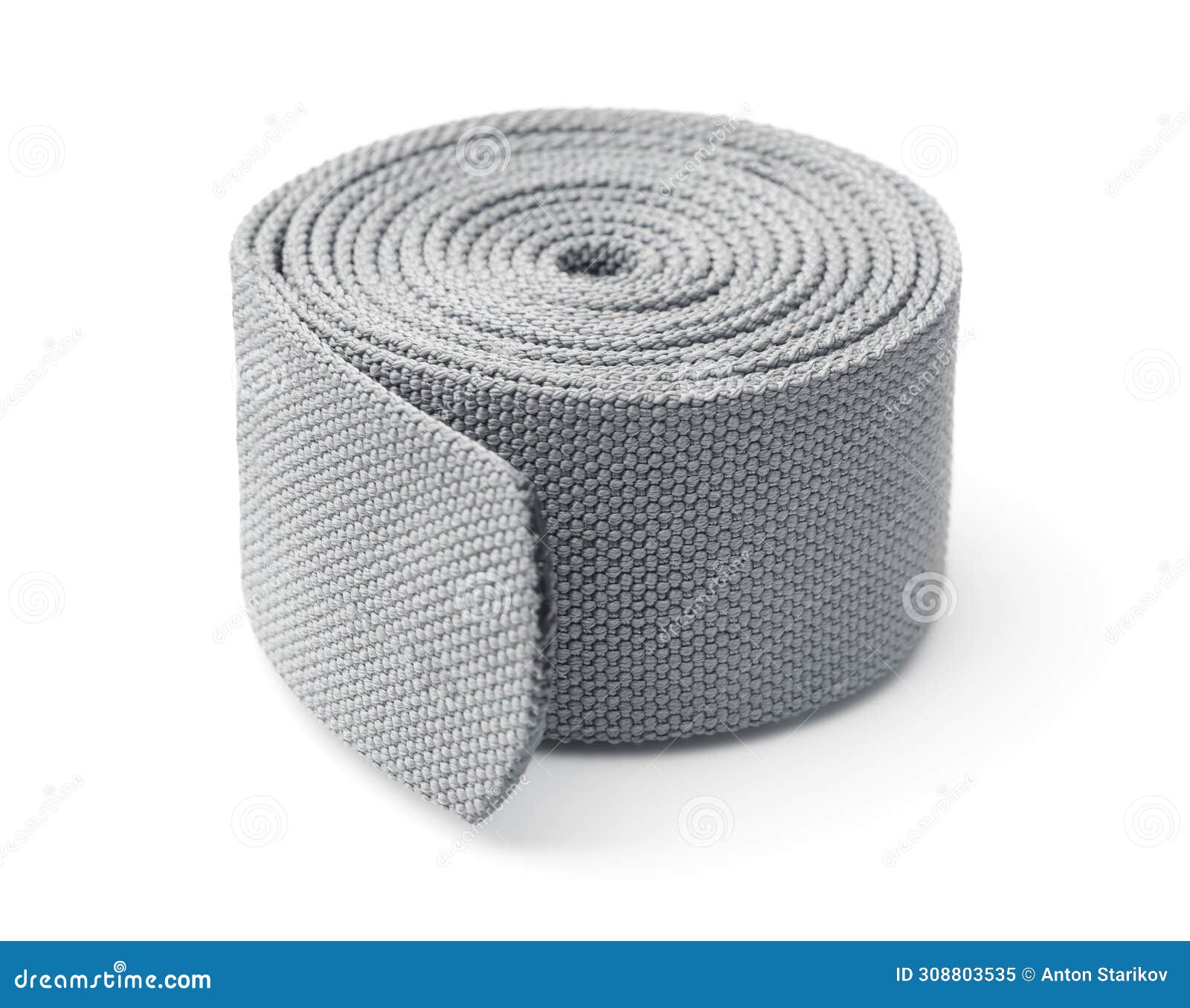 Roll of Gray Nylon Webbing Strap Stock Image - Image of heavy, roll ...