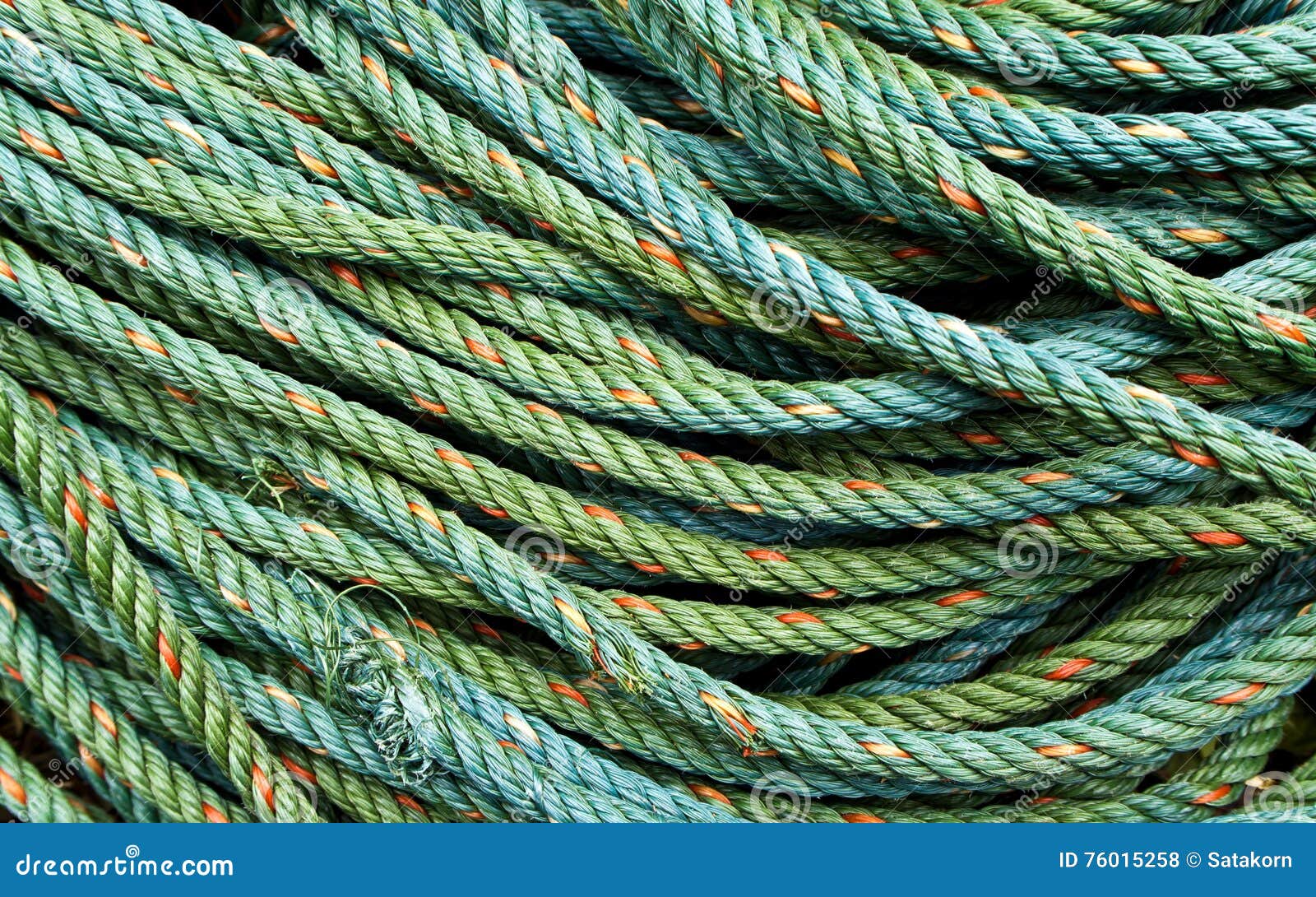 Roll of green nylon rope stock photo. Image of circle - 76015258