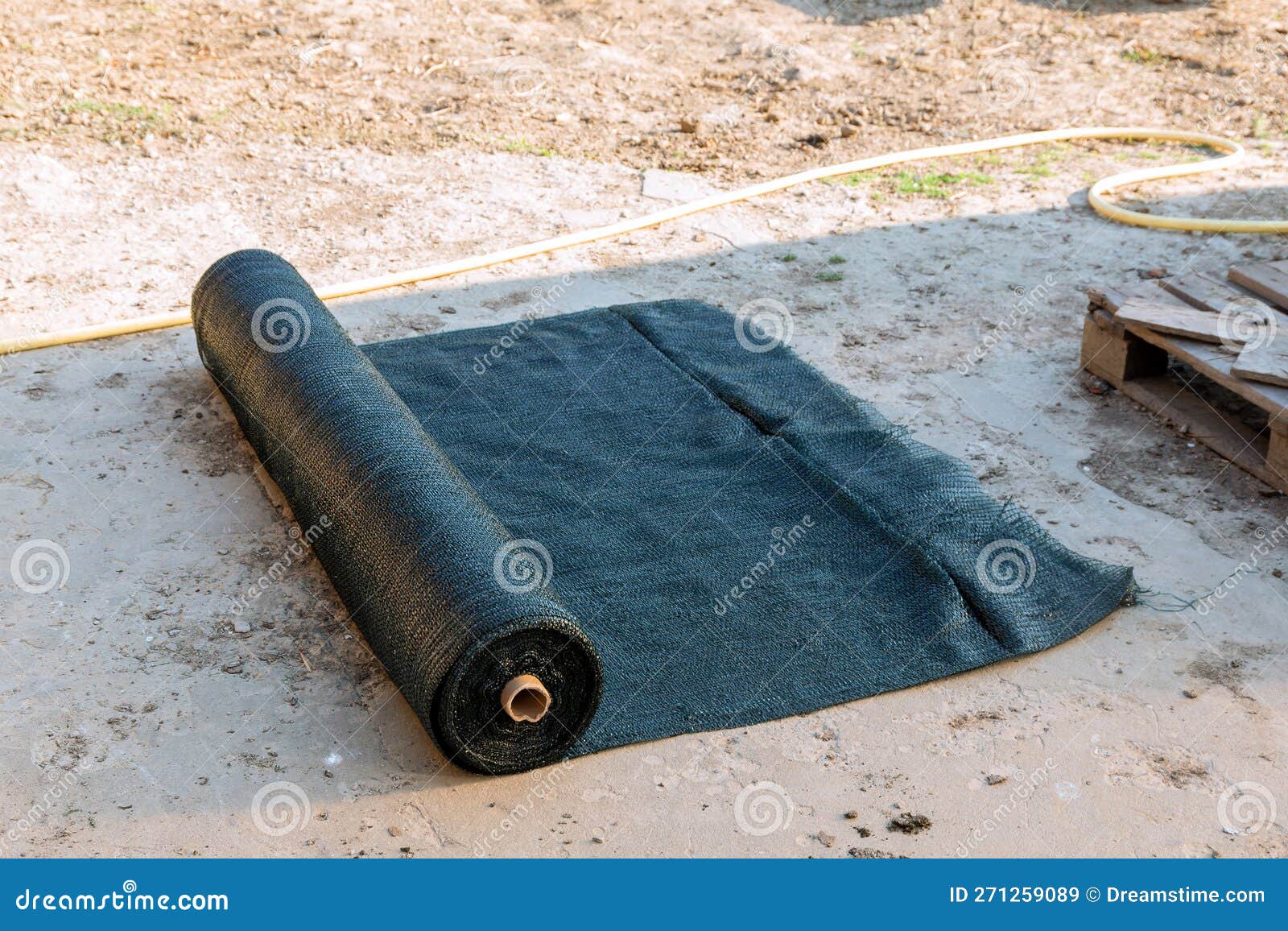 Roll of Green Shading Net, Artificial Shading of Plants or Trees from ...