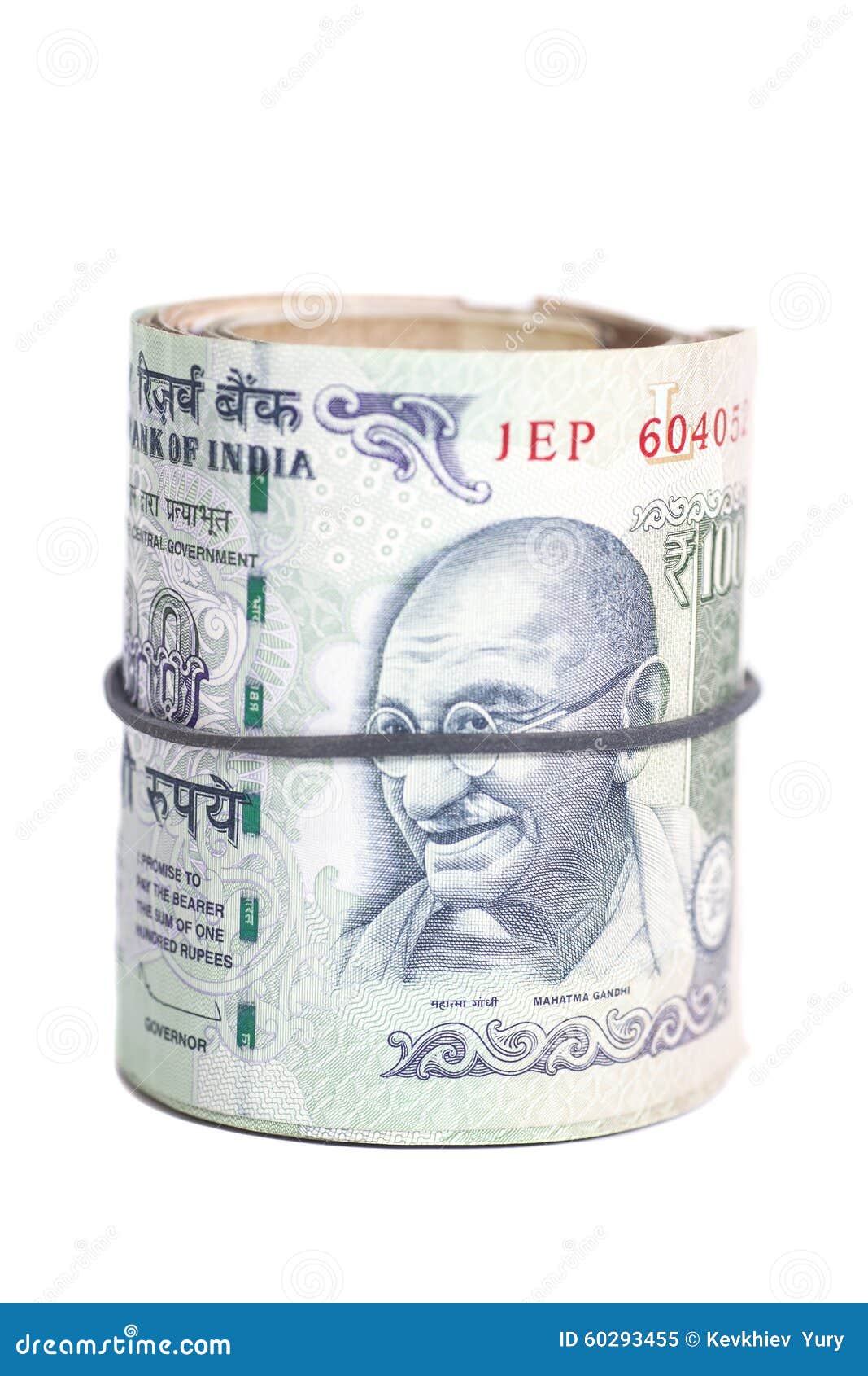 Roll of Indian rupees stock image. Image of earnings - 60293455