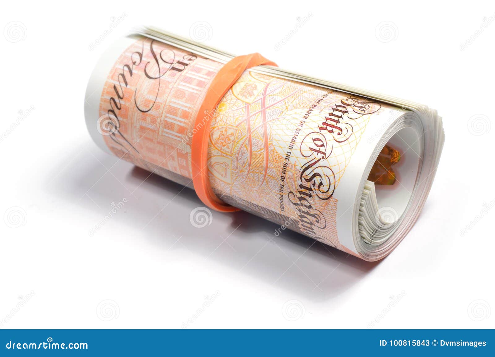 Role of New Ten Pound Notes Editorial Stock Photo - Image of bundle ...