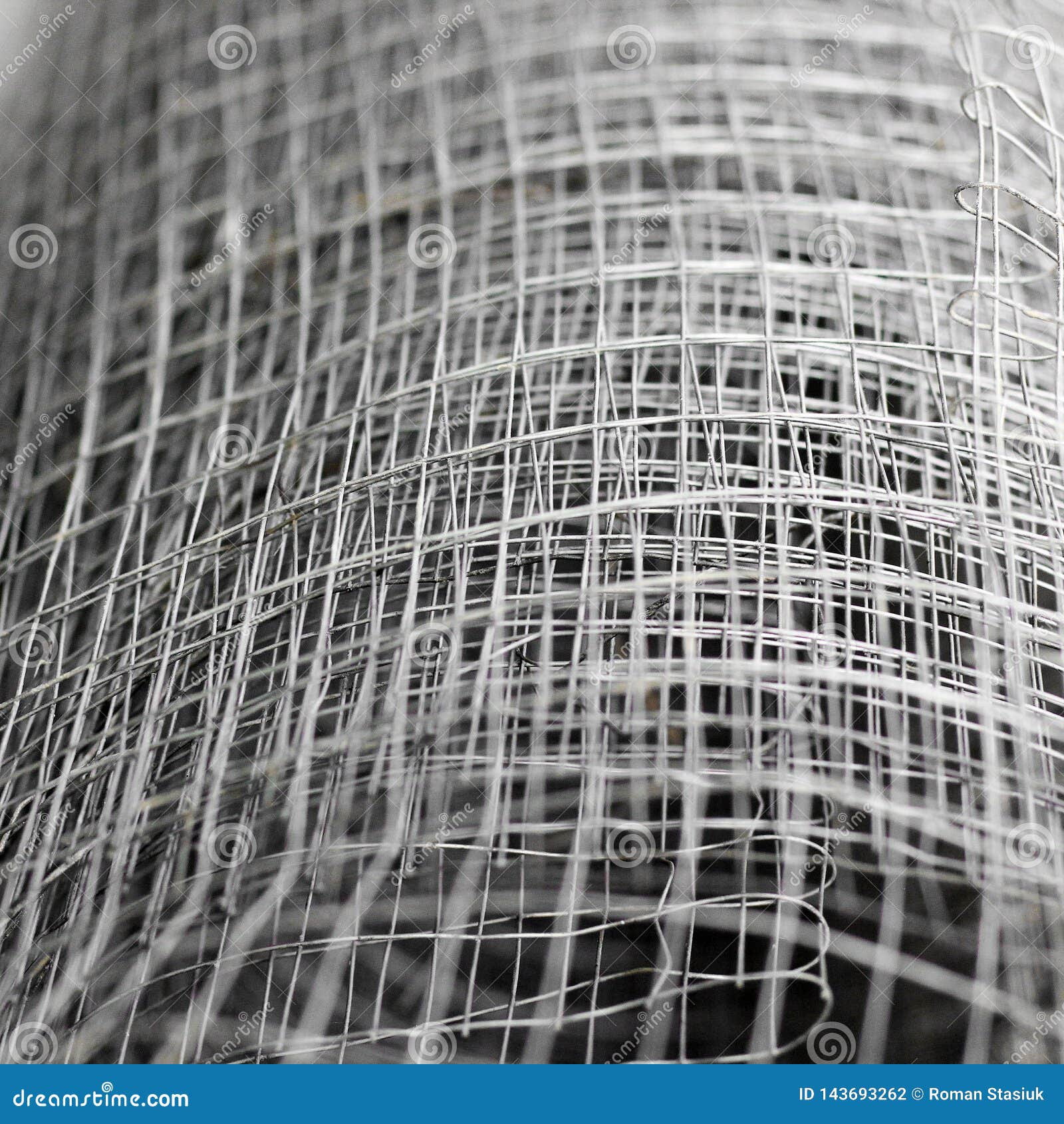 Roll of Metal Net. Construction Tool Stock Photo - Image of building ...