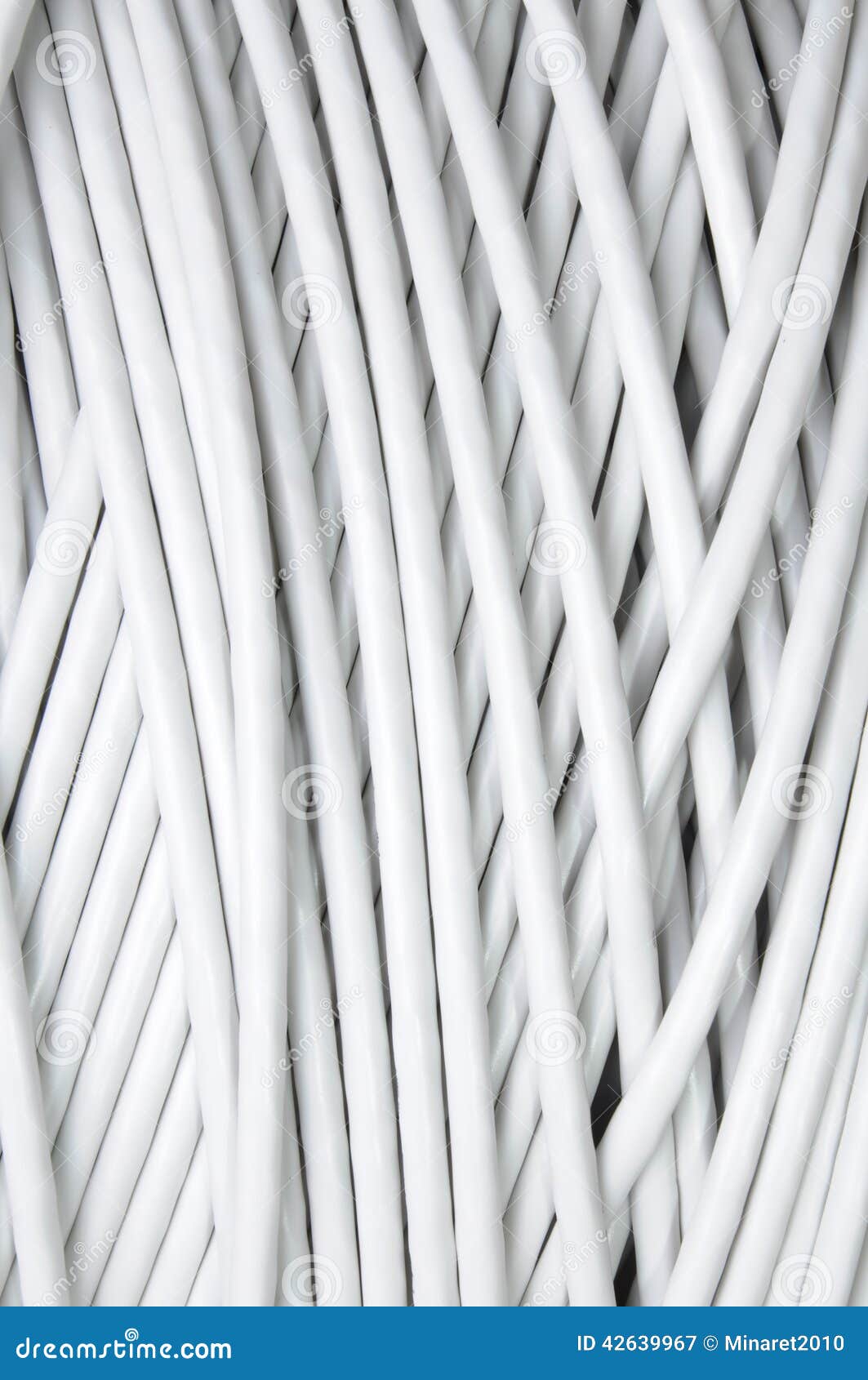 Roll of network cabl stock image. Image of gray, bandwidth - 42639967