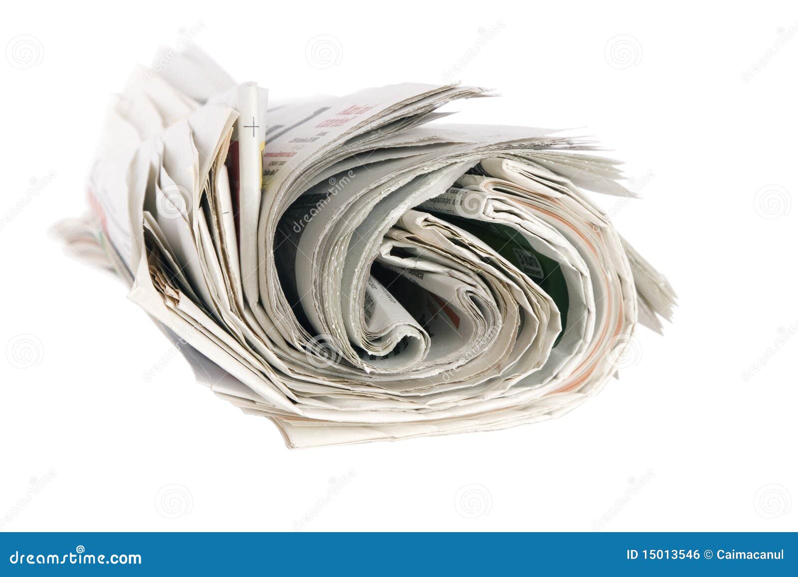 Roll of newspapers stock photo. Image of group, global - 15013546