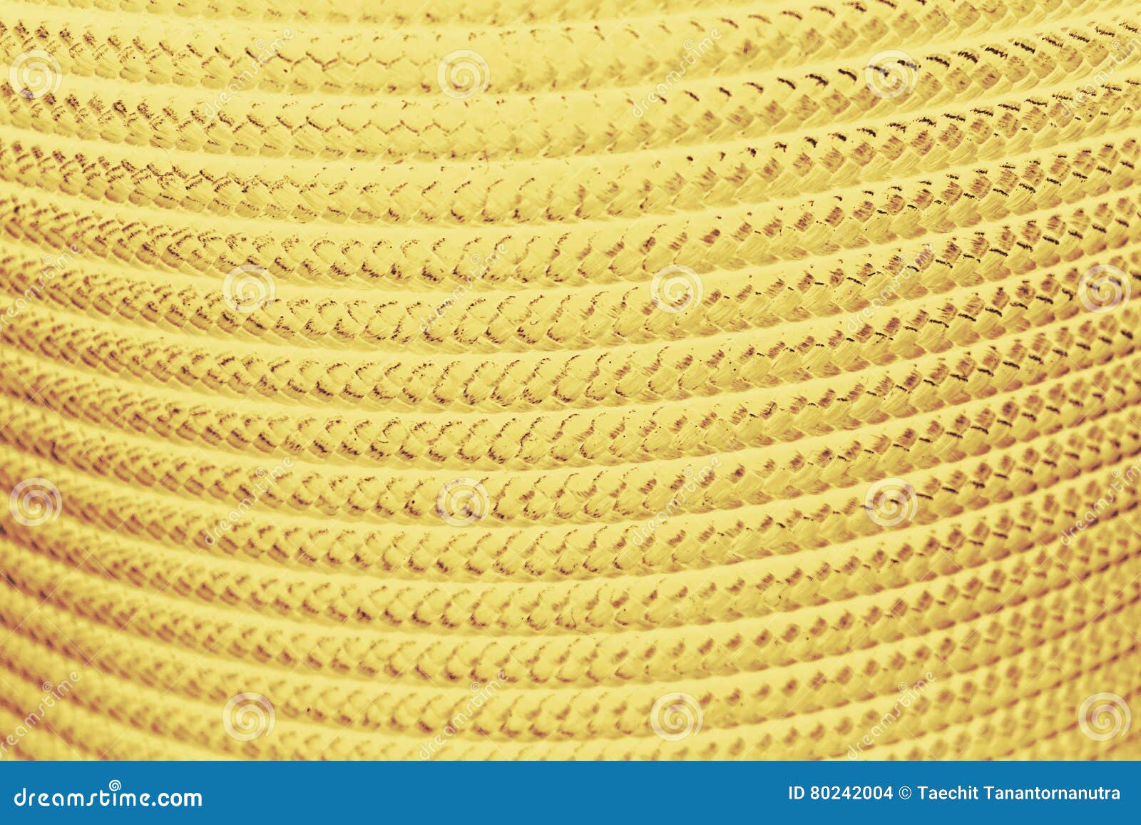 Roll of nylon rope stock photo. Image of golden, nautical - 80242004