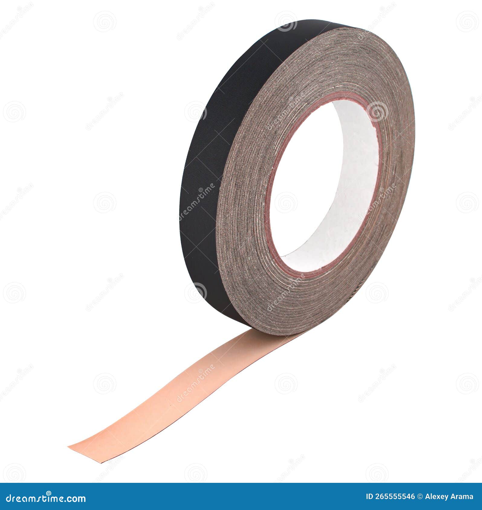 Roll of Opaque Adhesive Tape, Isolated on White Background Stock Photo ...