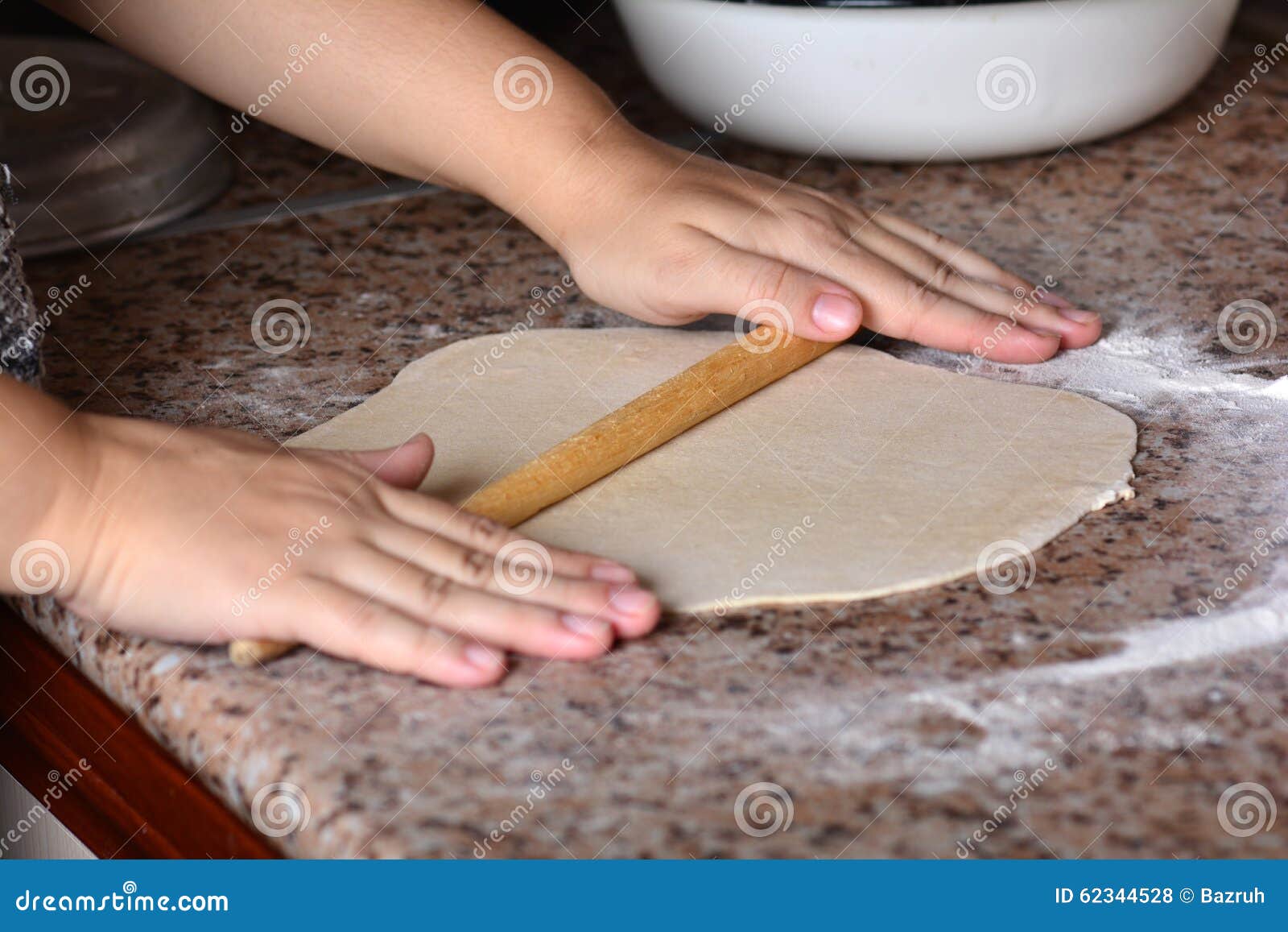 Roll out the dough stock photo. Image of knead, cooking - 62344528