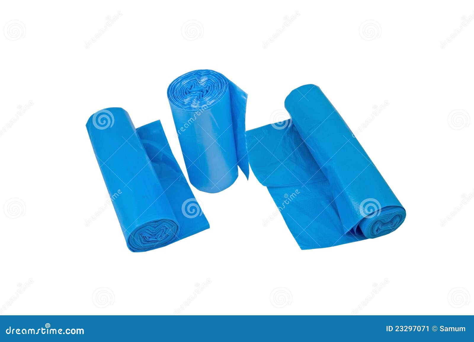 Roll packages for garbage stock image. Image of roll - 23297071