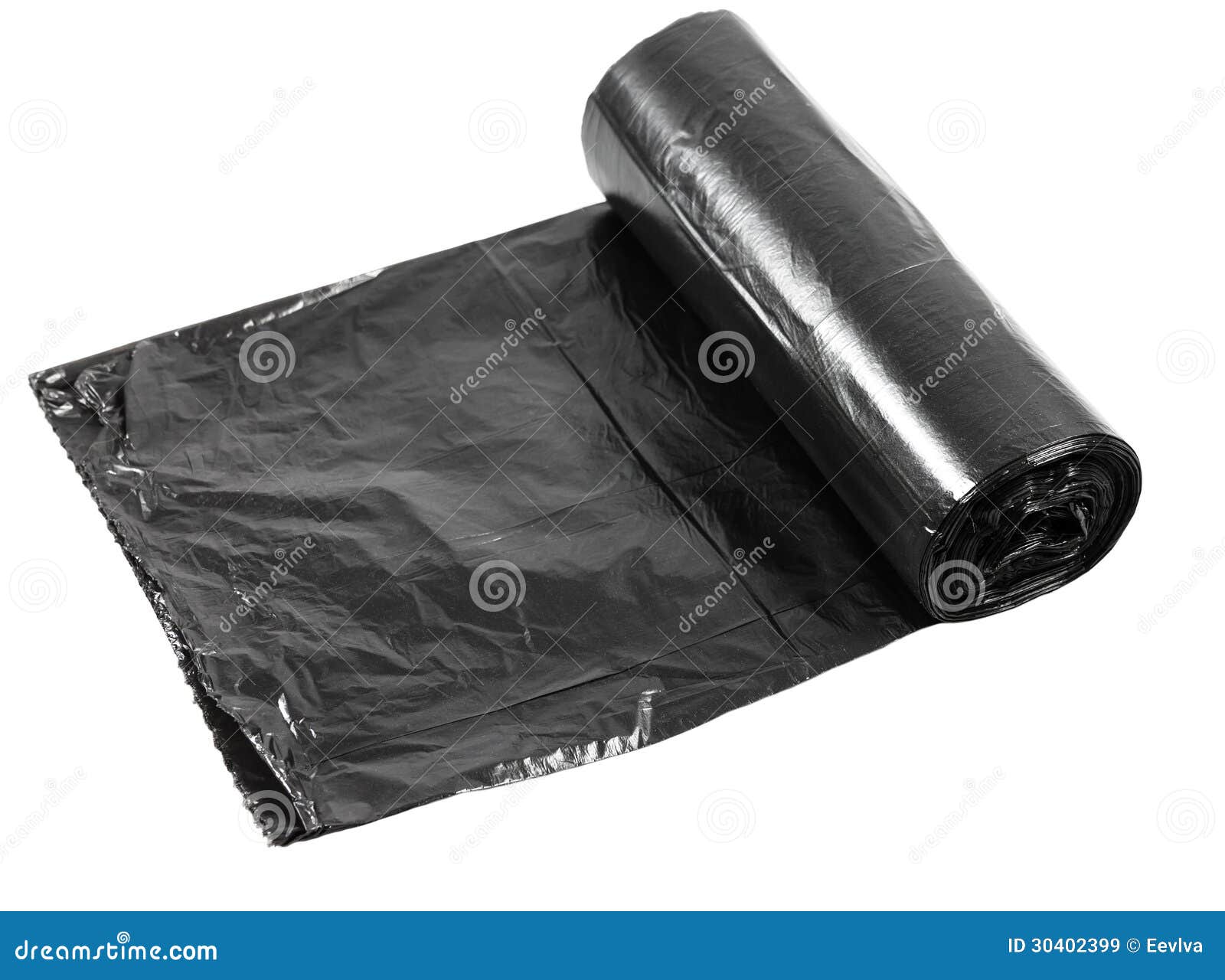 A Roll Packages for Garbage. Stock Image - Image of garbage, closeup ...
