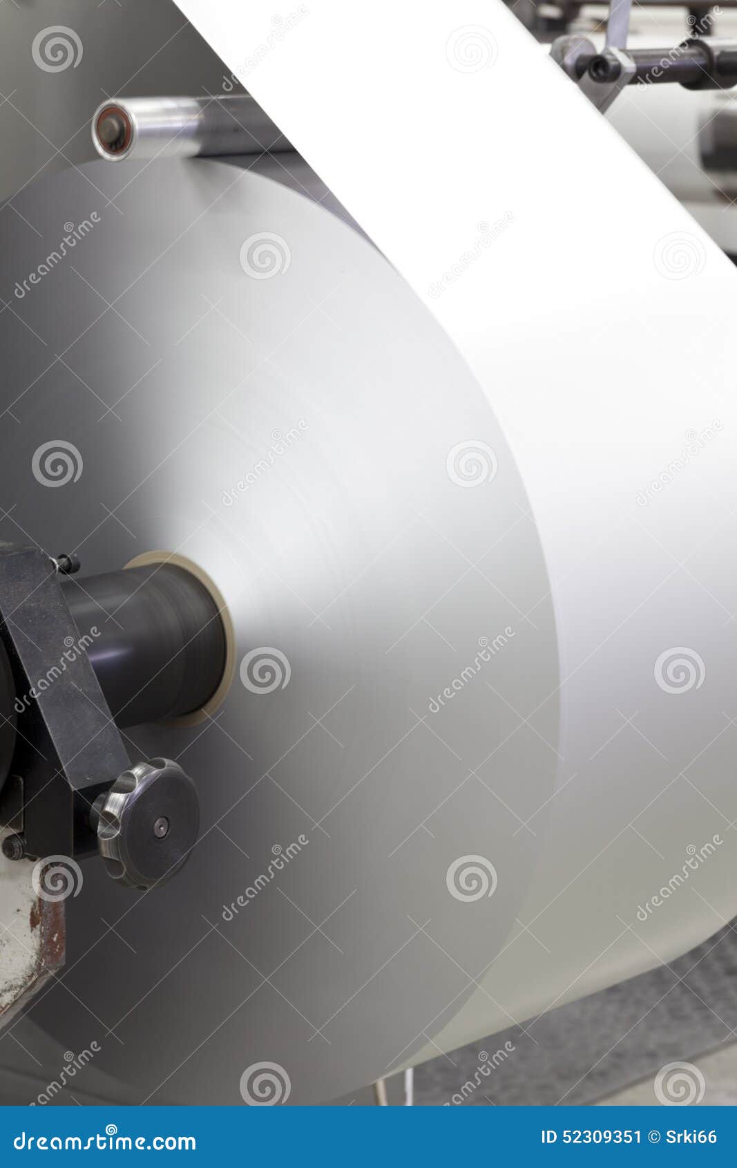 Roll paper stock image. Image of fabric, paper, wood - 52309351