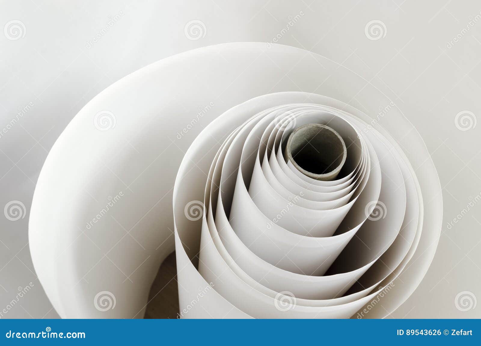 Roll paper swirl stock photo. Image of plant, background - 89543626