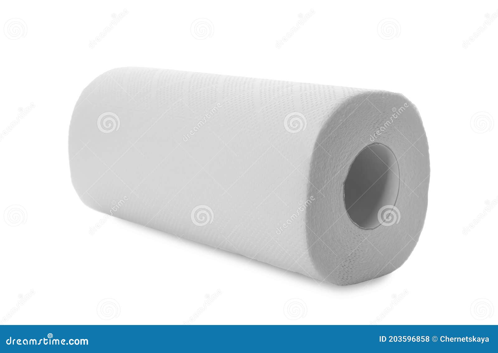 Roll of Paper Tissues Isolated on White Stock Photo - Image of comfort ...