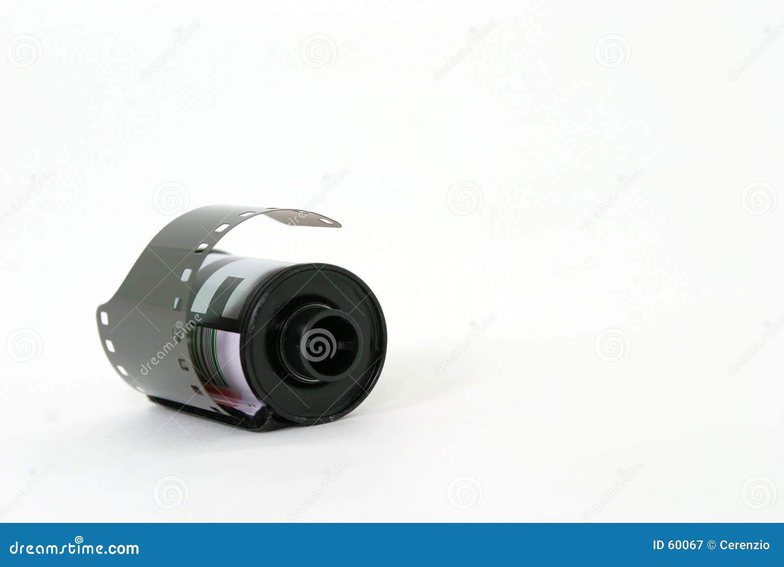 Roll of photographic film stock image. Image of technology - 60067