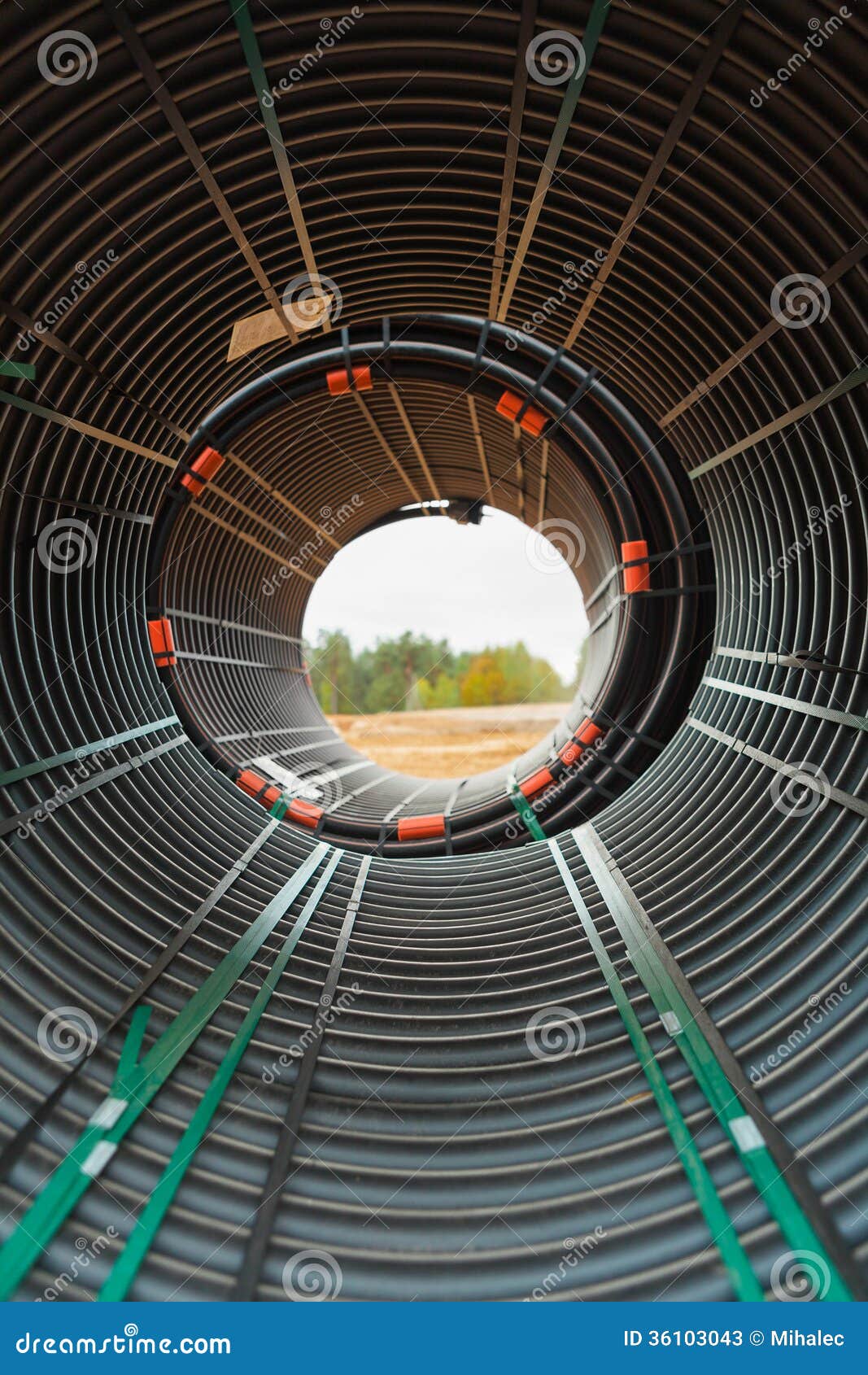 Roll of pipes stock image. Image of pipe, retailservice - 36103043