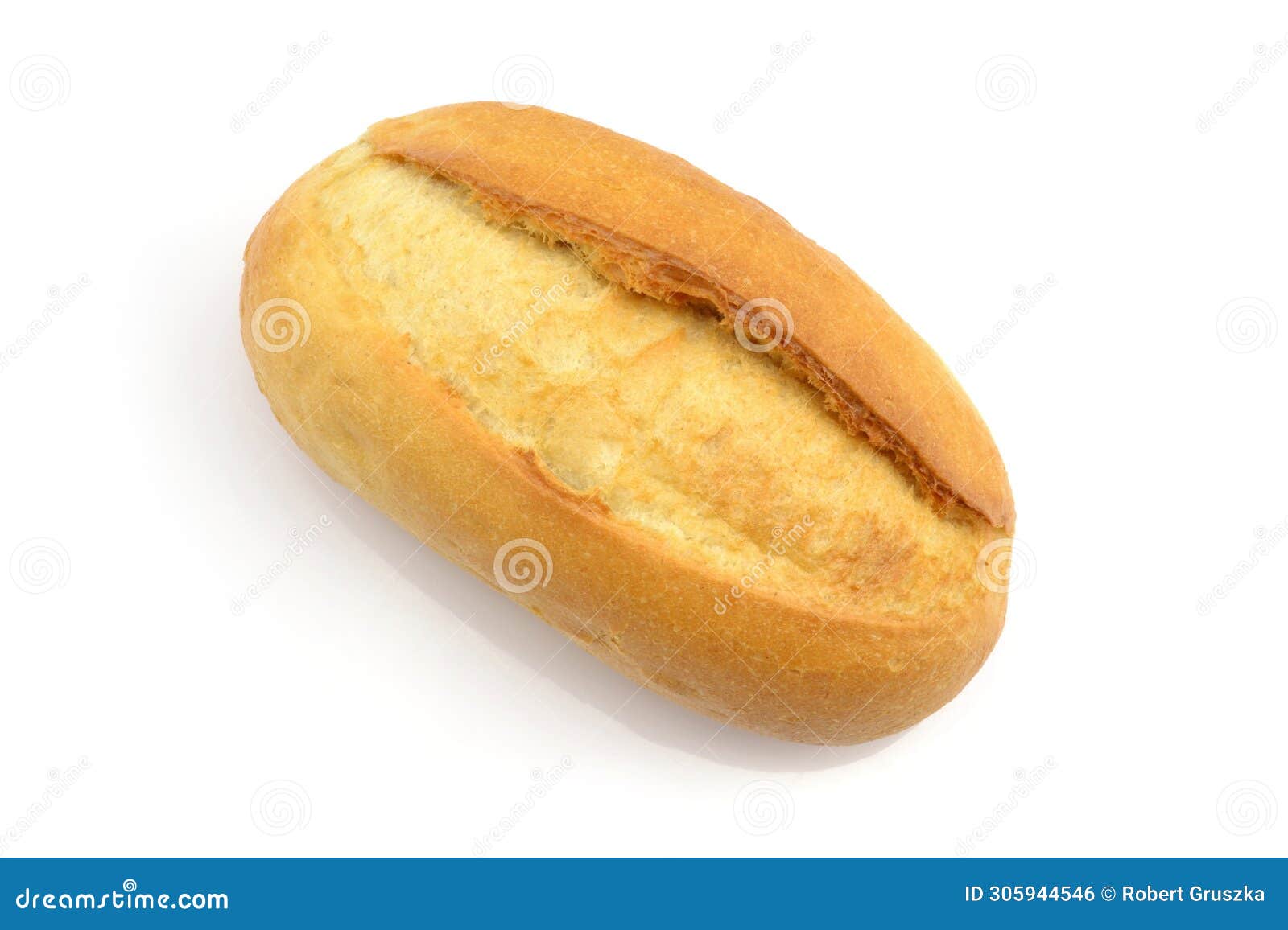 Roll stock photo. Image of wheat, fresh, food, isolated - 305944546