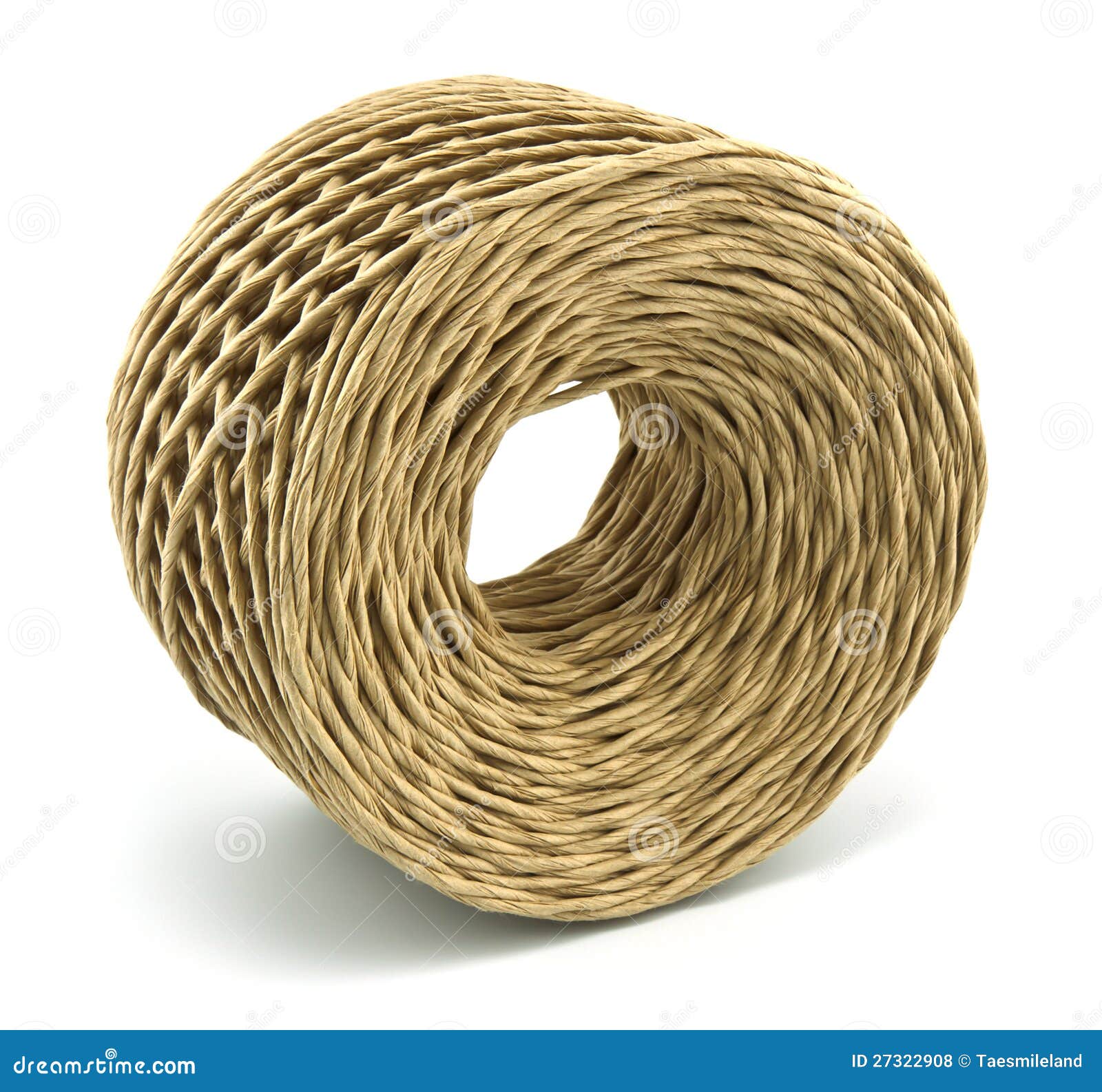 Roll of rope stock photo. Image of edge, clothesline - 27322908