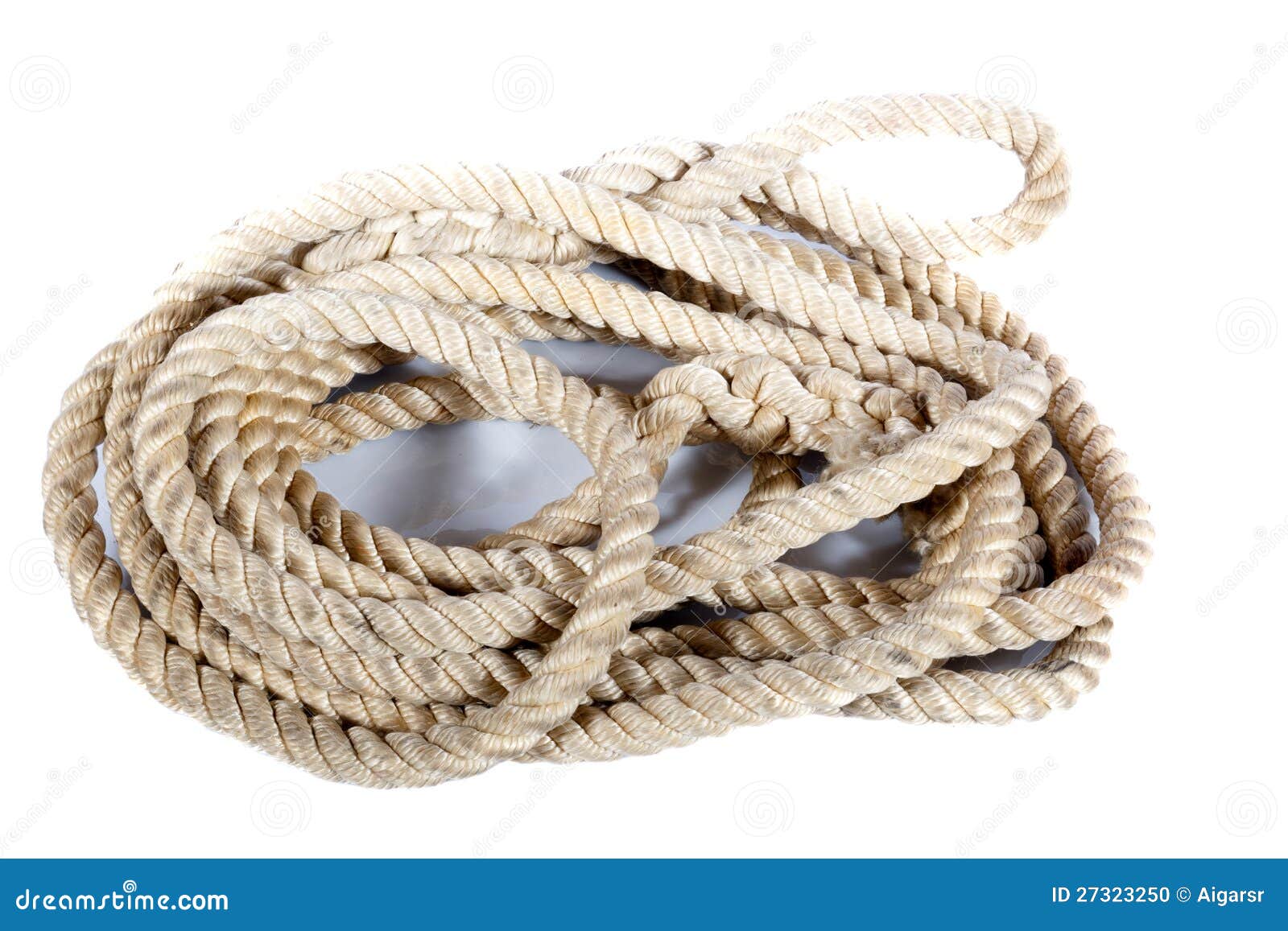 Roll of rope stock photo. Image of materials, rope, strong - 27323250