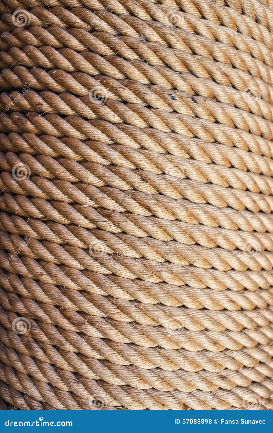 Roll of rope stock photo. Image of clue, hawser, organic - 57088898