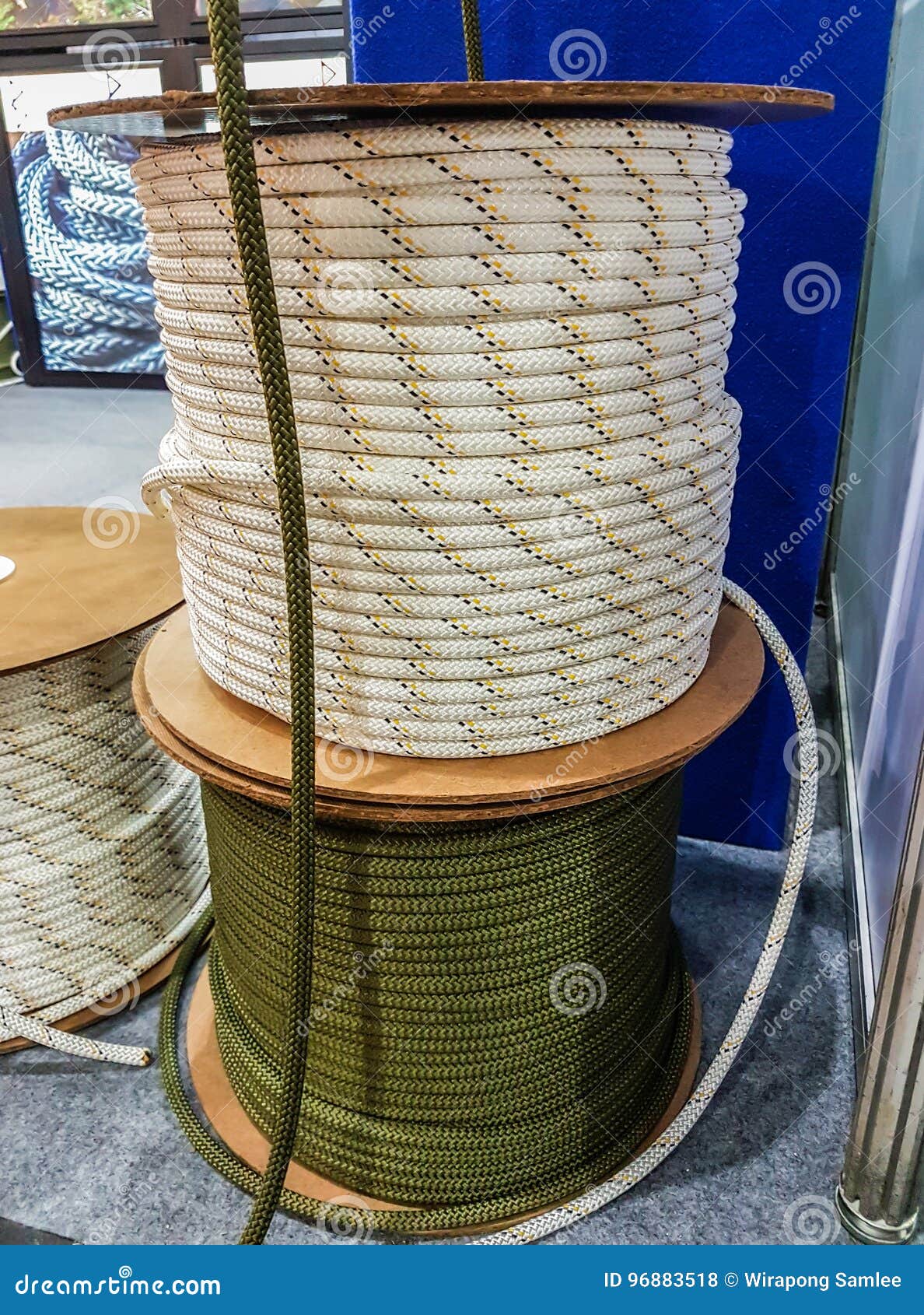 Old Roll Of Rope Royalty-Free Stock Photography | CartoonDealer.com ...