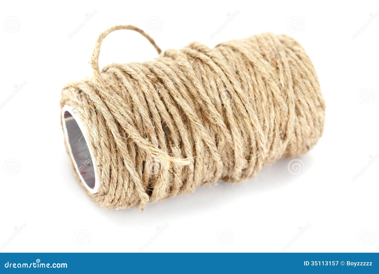 A Roll Of Rope In The Fist Of The Hand Royalty-Free Stock Photography ...