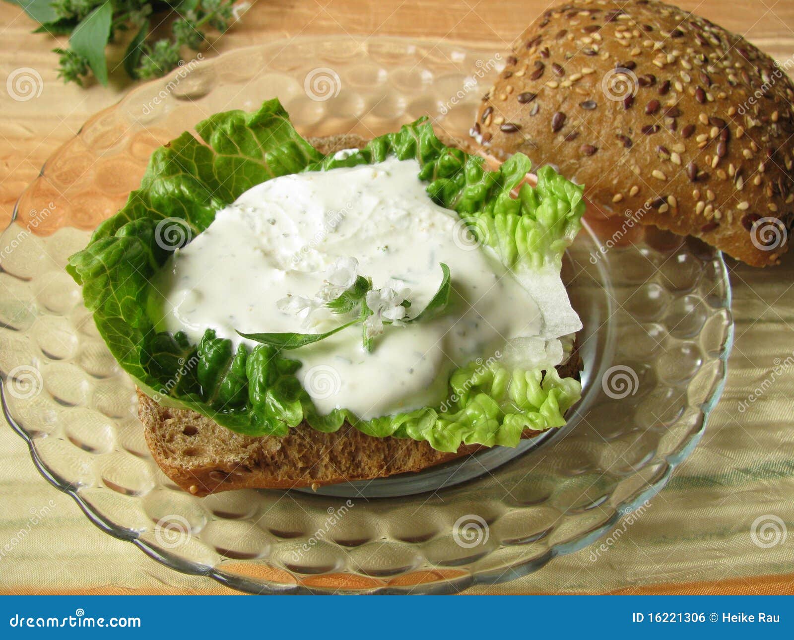 Roll with soft curd cheese stock photo. Image of product - 16221306