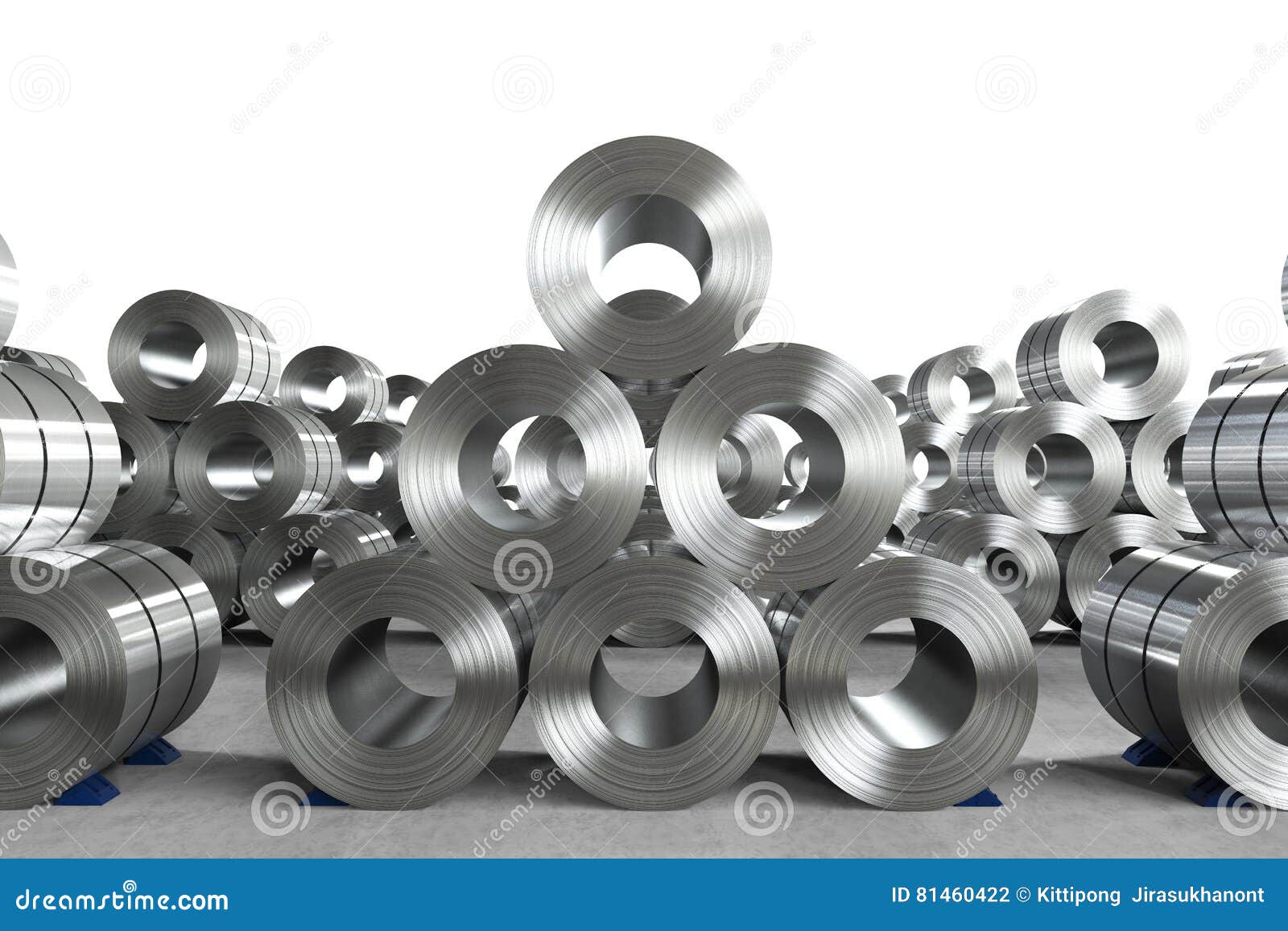 Roll of Steel Sheet in Factory Stock Photo - Image of alloy ...