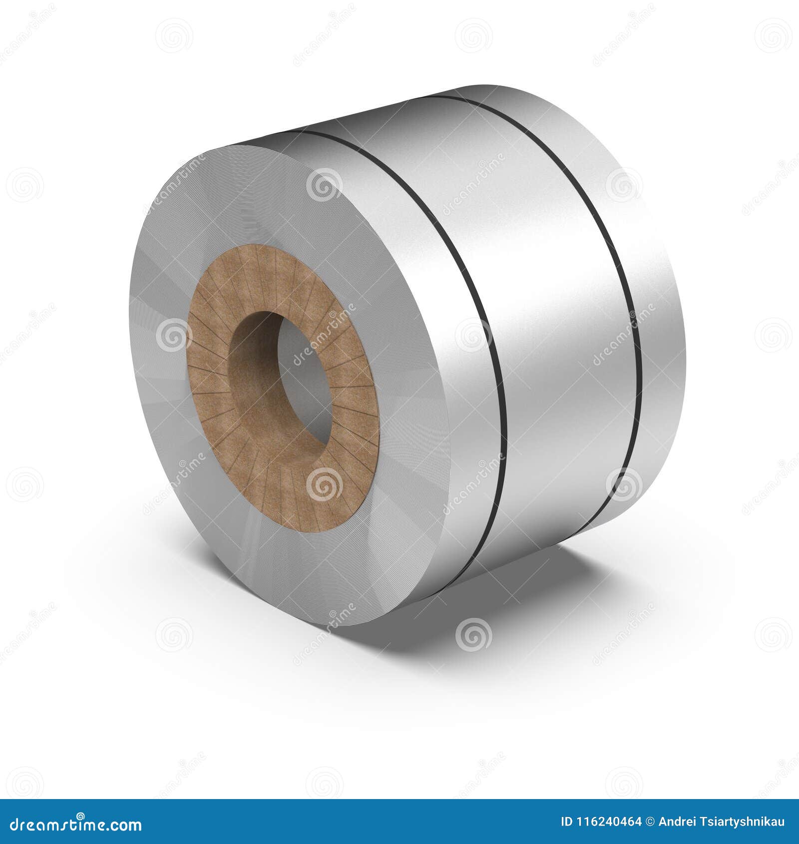 Roll of Steel Tape, 3 Illustration. Stock Illustration - Illustration ...