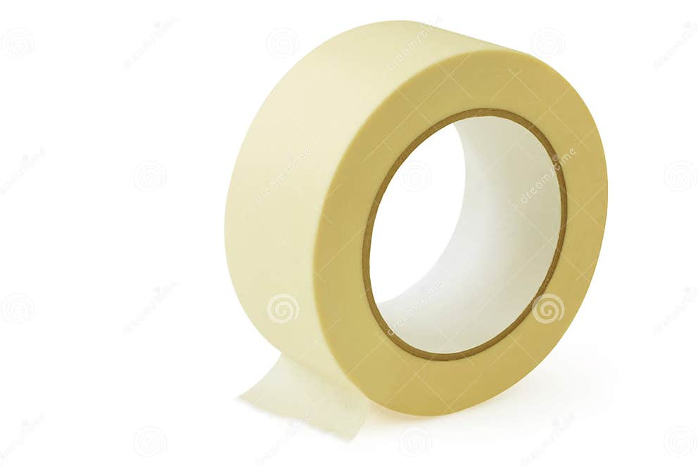 Roll of Tape stock photo. Image of sticky, adhesive, packaging - 6434428
