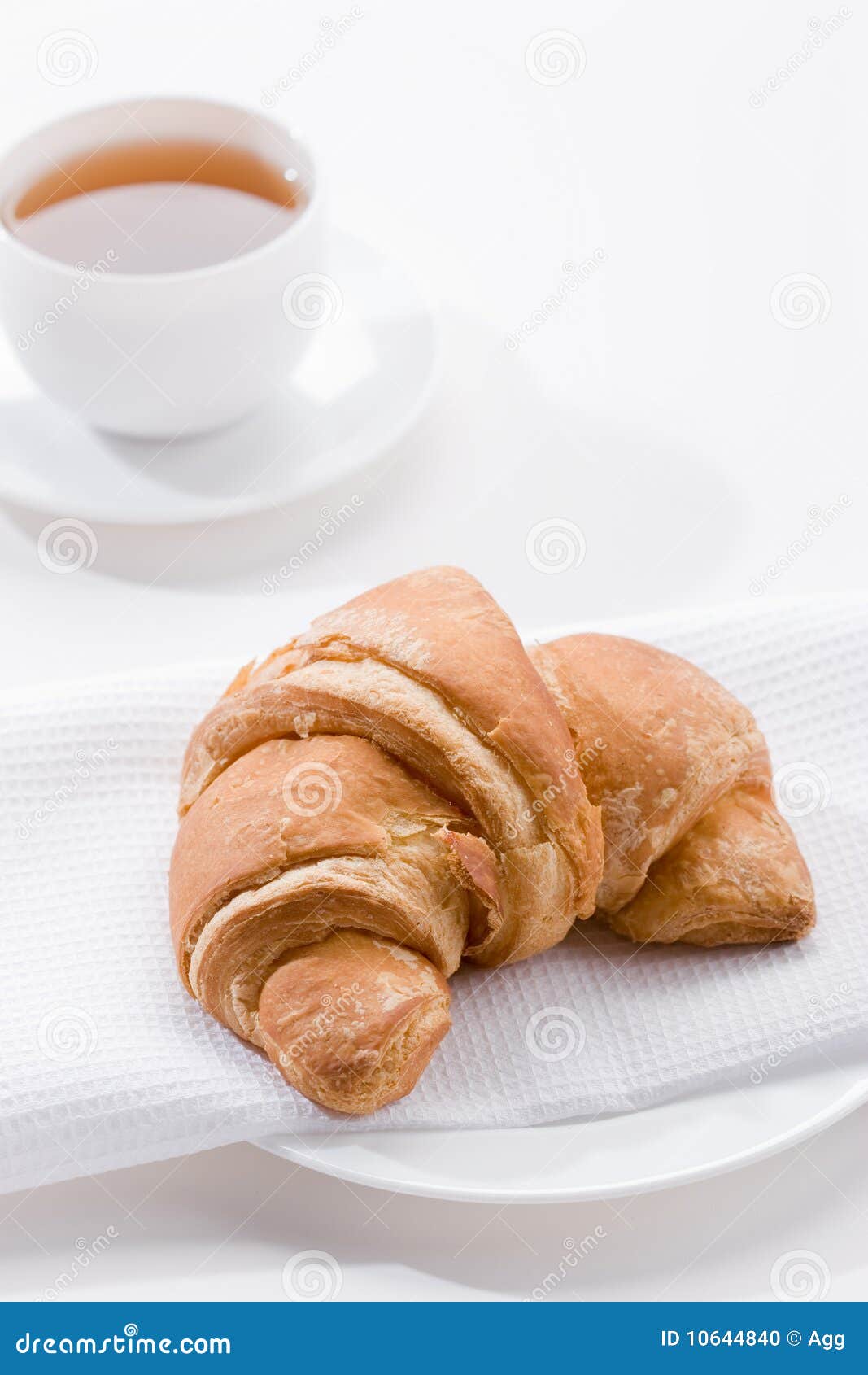 Roll for tea stock photo. Image of food, breakfast, croissant - 10644840