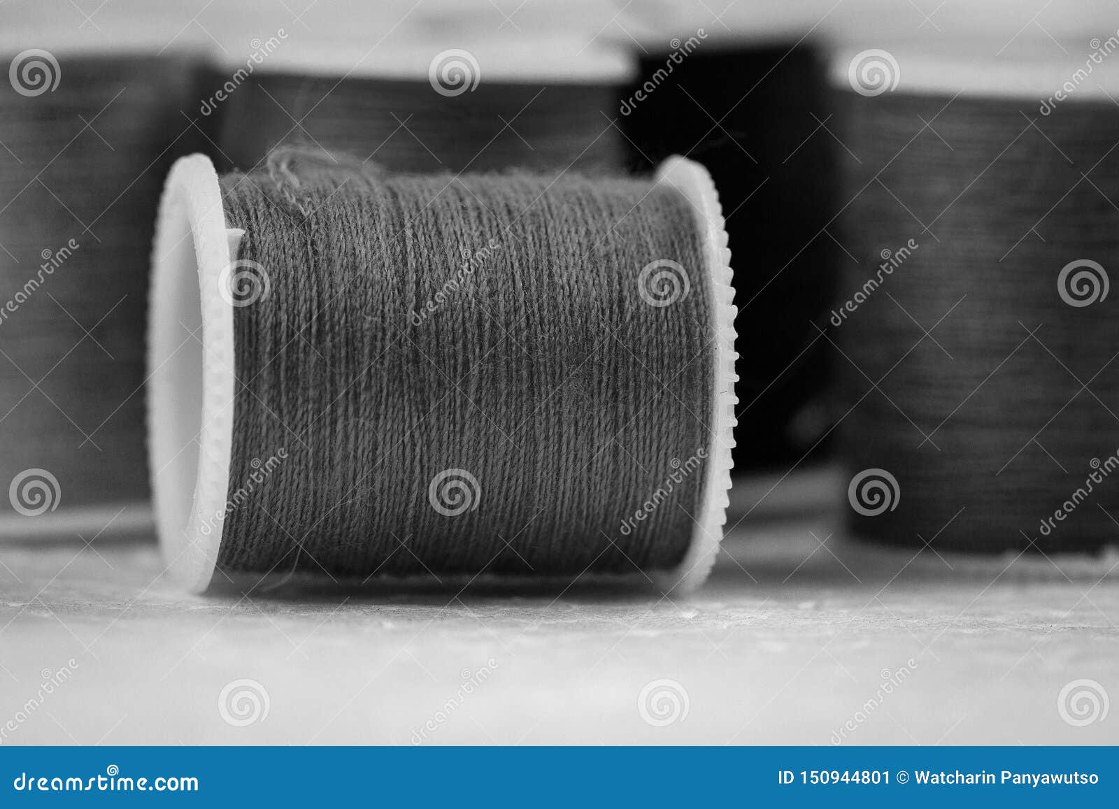 The Roll Of Thread On Background,needlework,craft,sewing And Tailoring ...