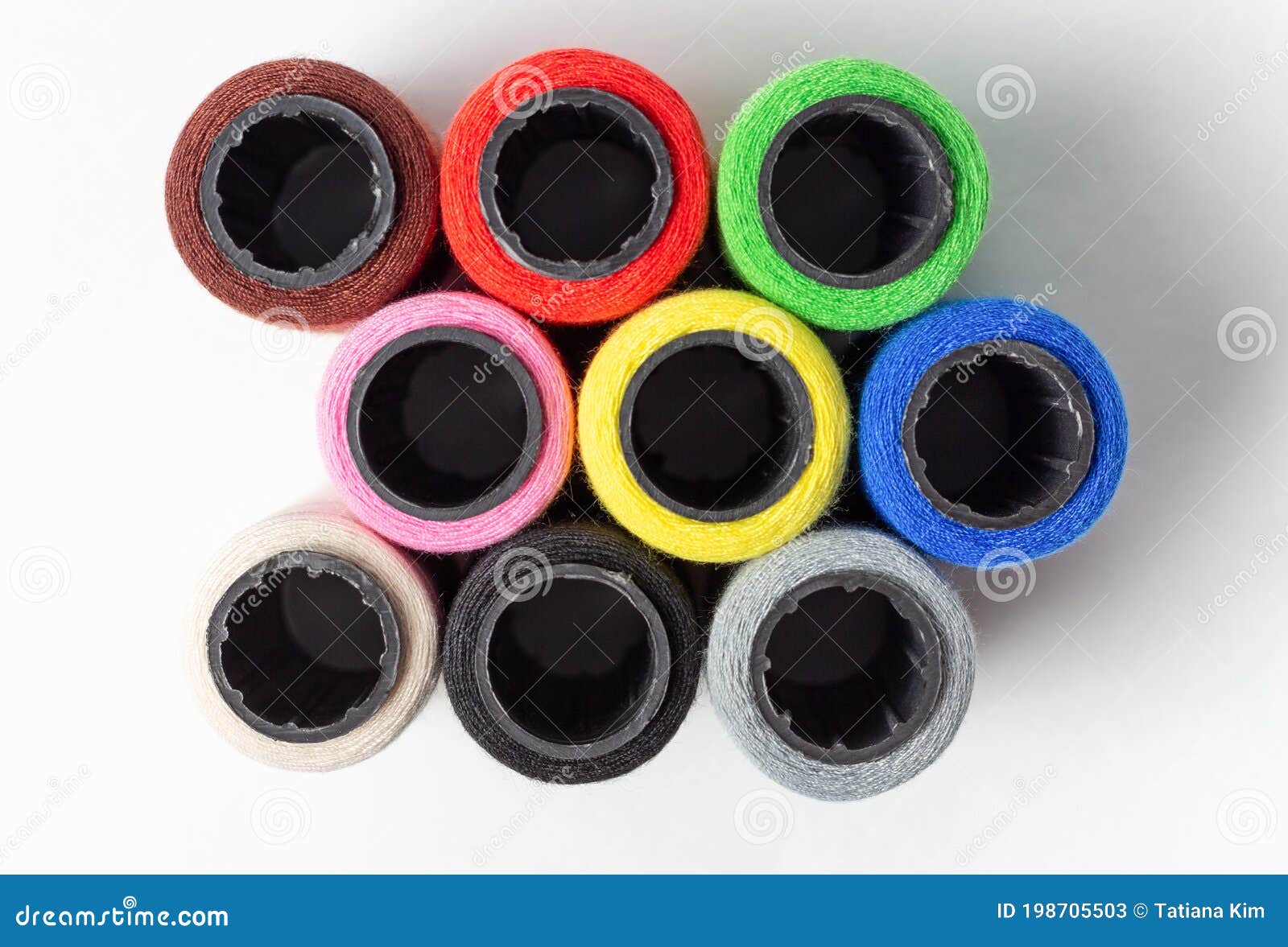 The Roll Of Thread On Background,needlework,craft,sewing And Tailoring ...