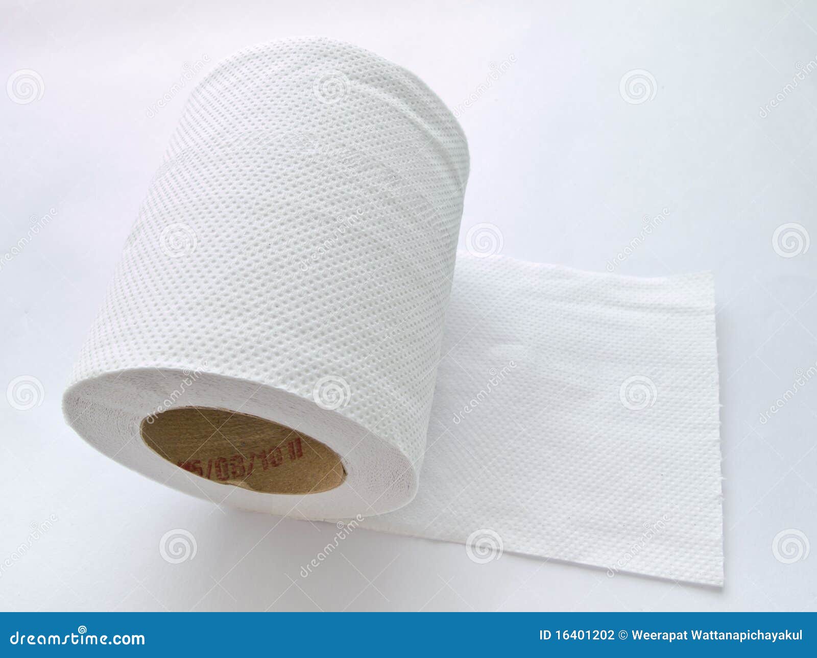 A roll of tissue paper stock photo. Image of sanitary - 16401202