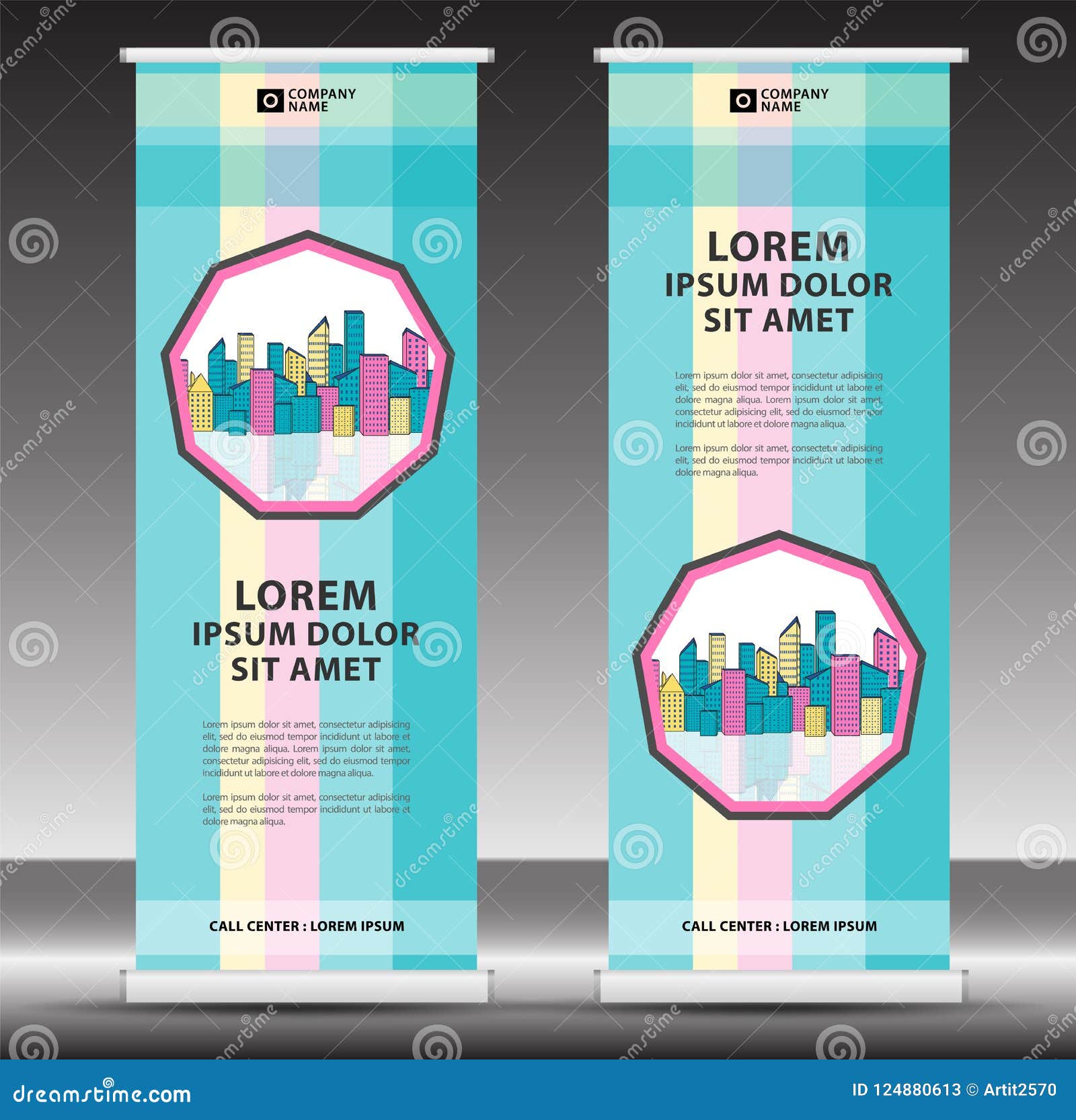 Roll Up Banner Template, Stand Design, Pull Up, Display, Advertisement ...