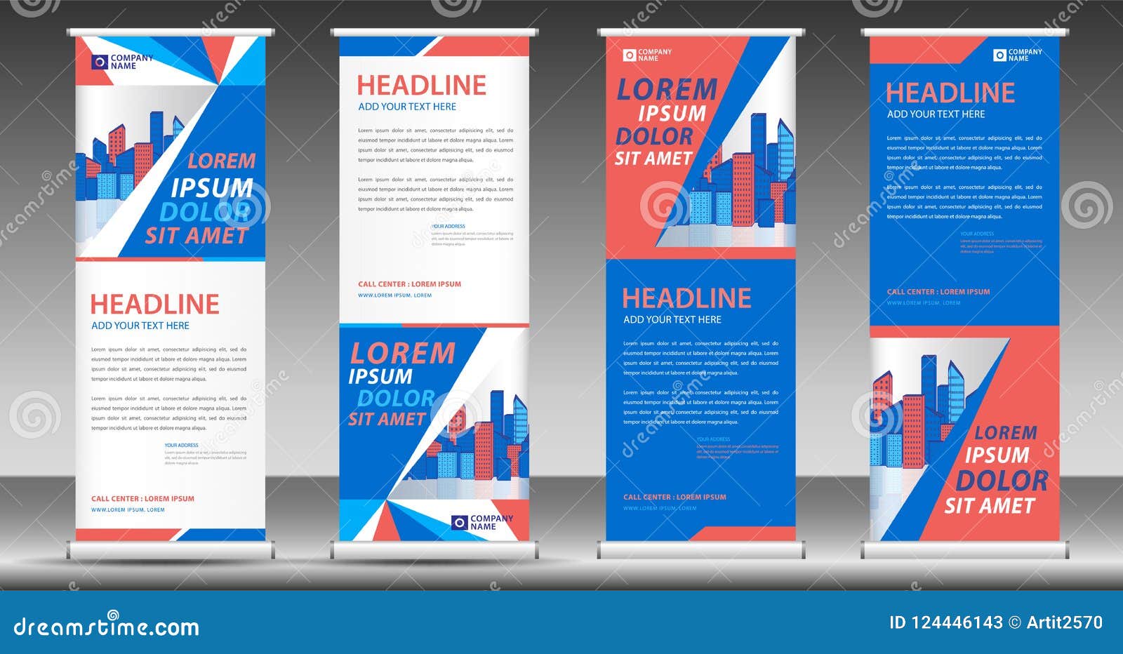 Roll Up Banner Template, Stand Design, Pull Up, Display, Advertisement ...