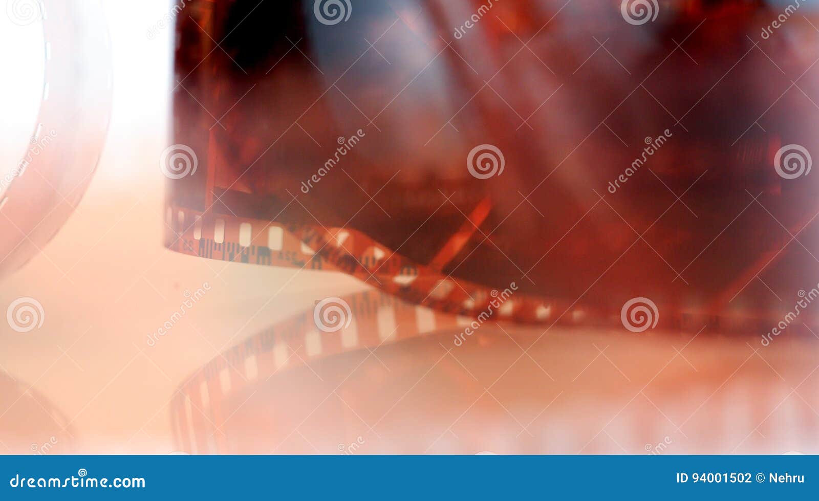 Roll of a Vintage 35mm Color Negative Film Stock Photo - Image of ...
