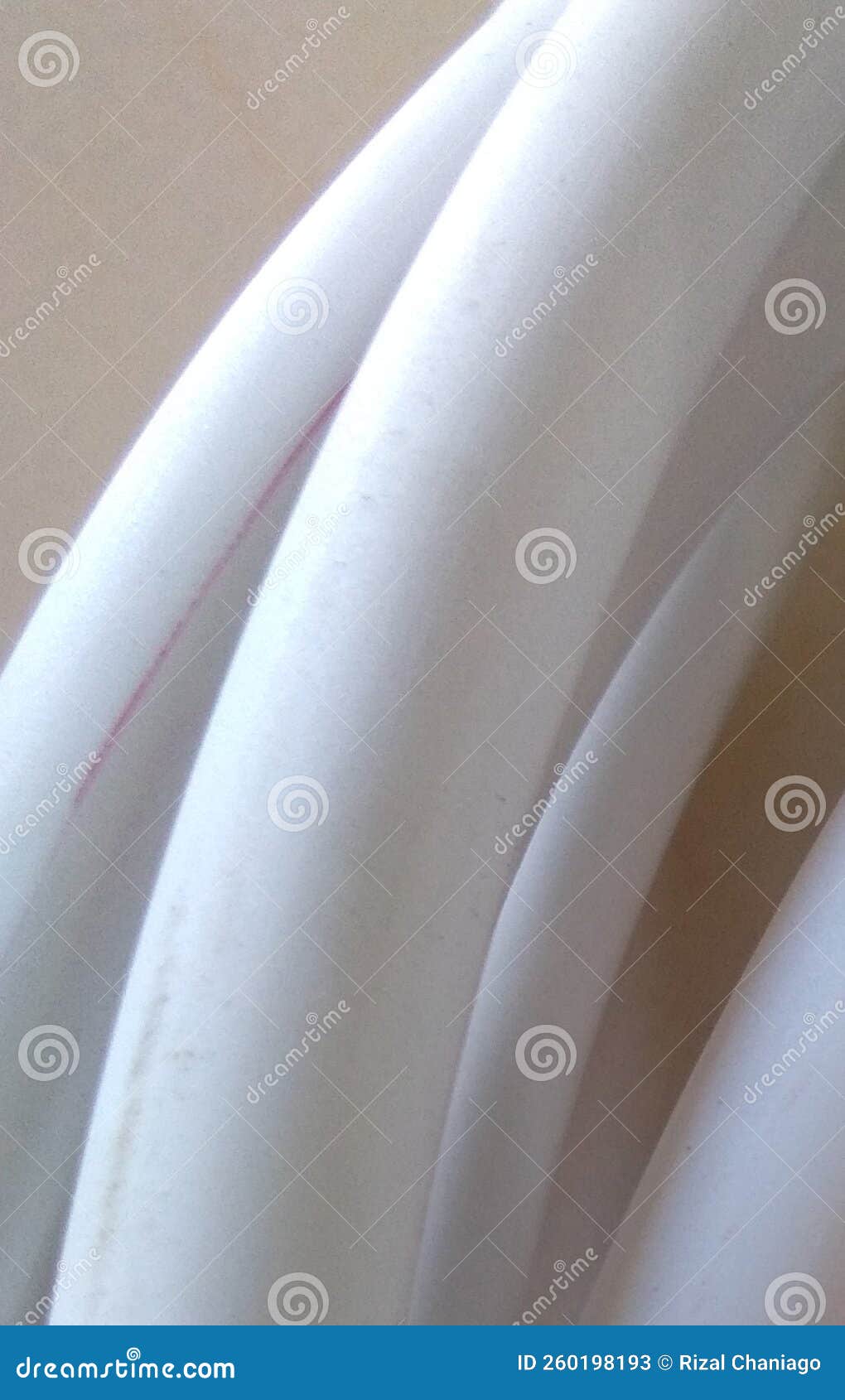 Roll of White Cable in Zoom View Stock Image - Image of white, floor ...