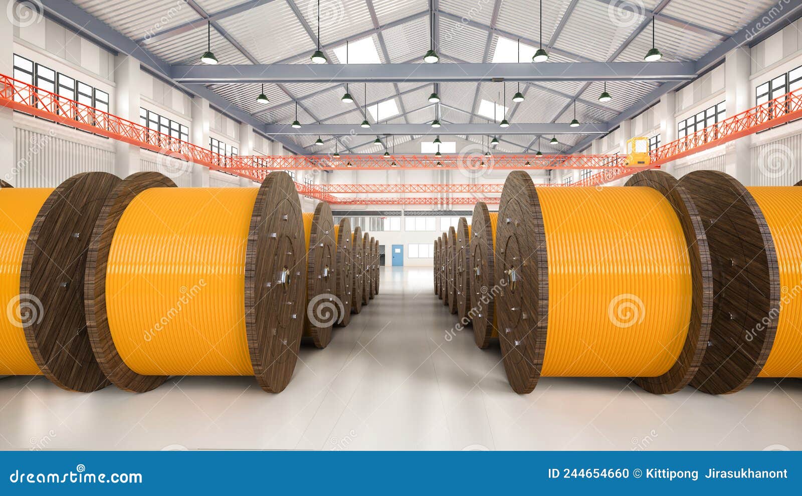 Yellow Wire Desk Tidy With Pencils Royalty-Free Illustration ...