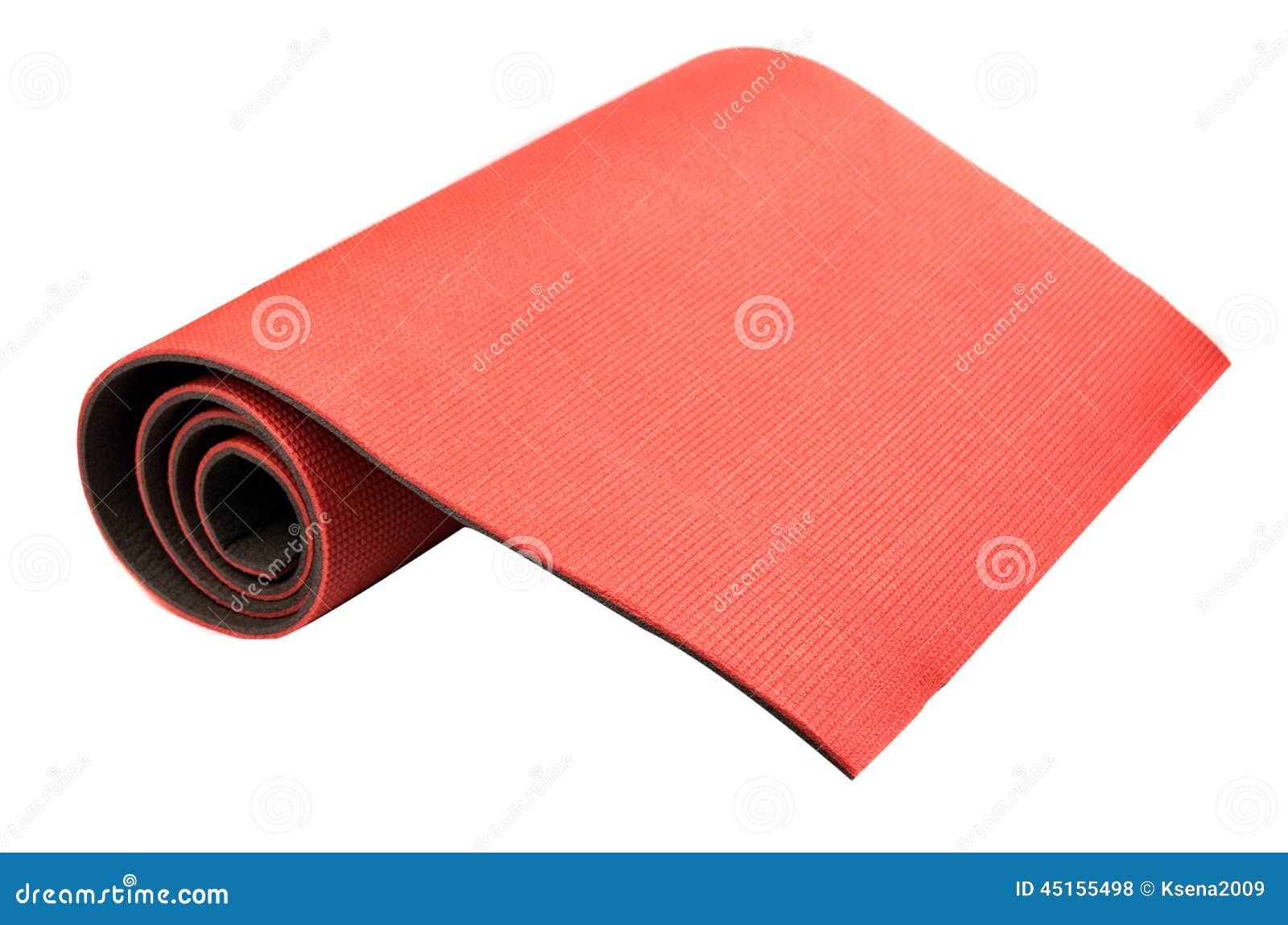 Roll yoga mat stock photo. Image of tranquil, warm, healthy - 45155498