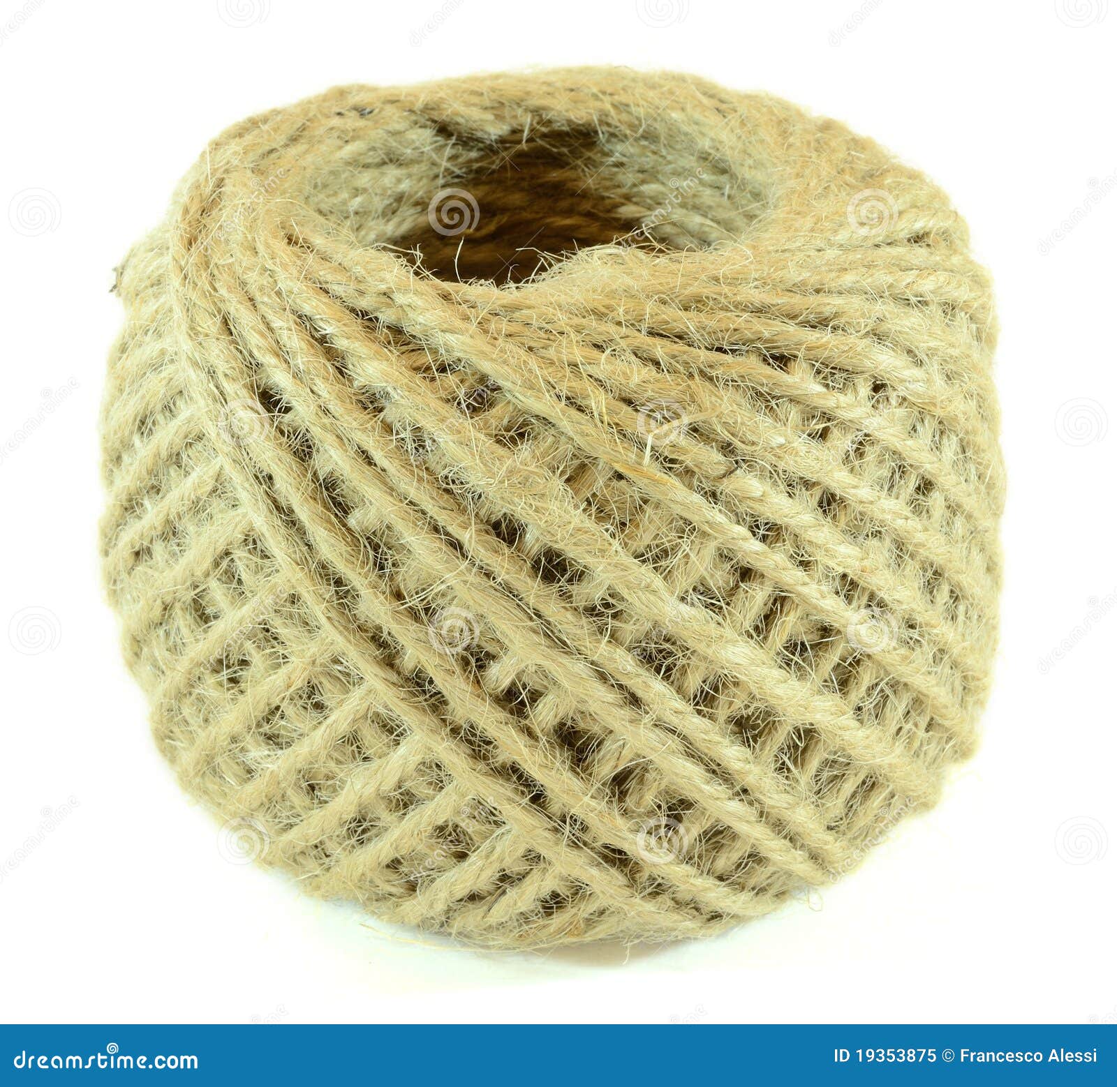 Rolle der Schnur stockbild. Bild von einzeln, frech, faser - 19353875