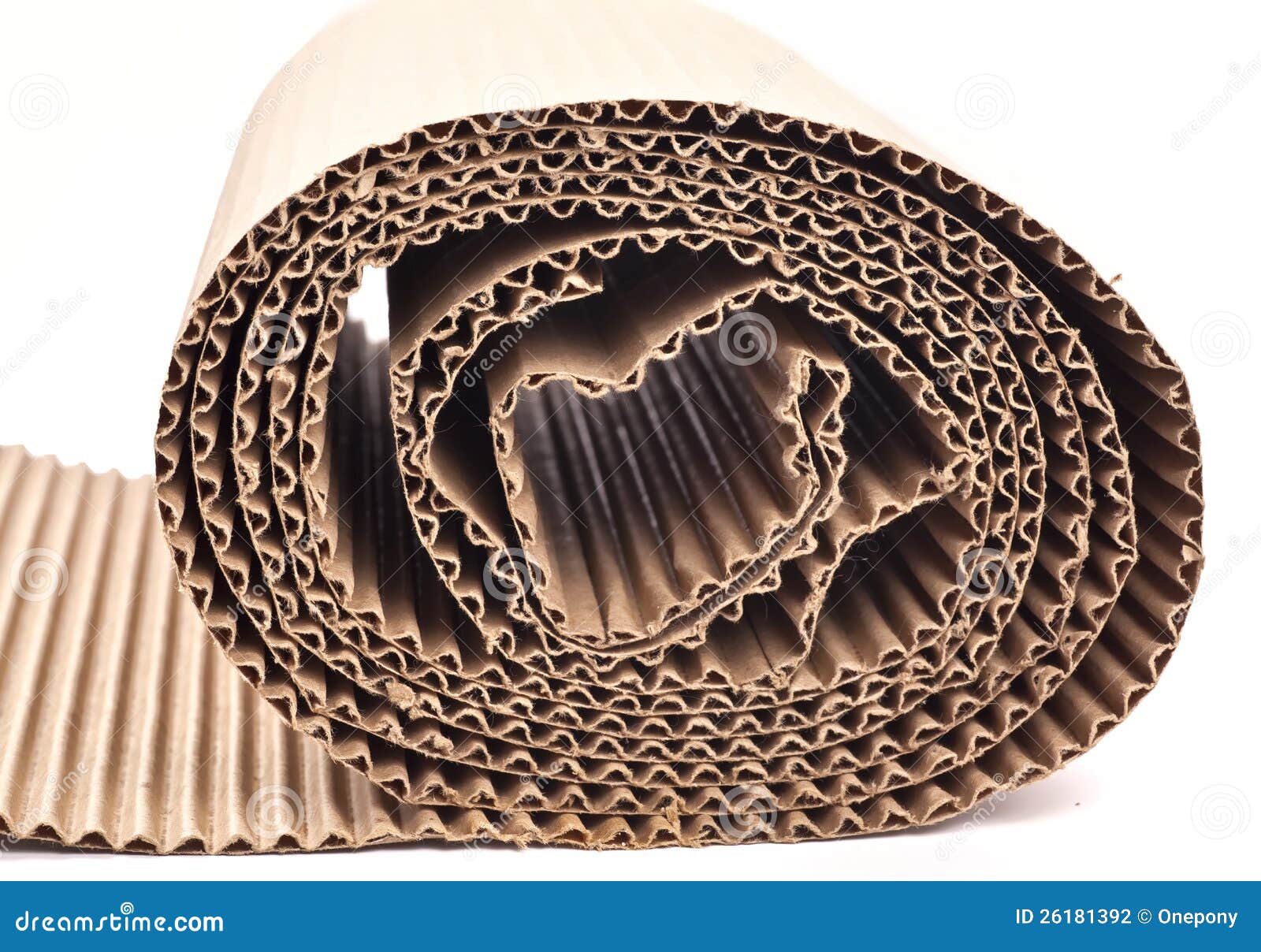 Rolled Cardboard stock photo. Image of ribbed, colour - 26181392