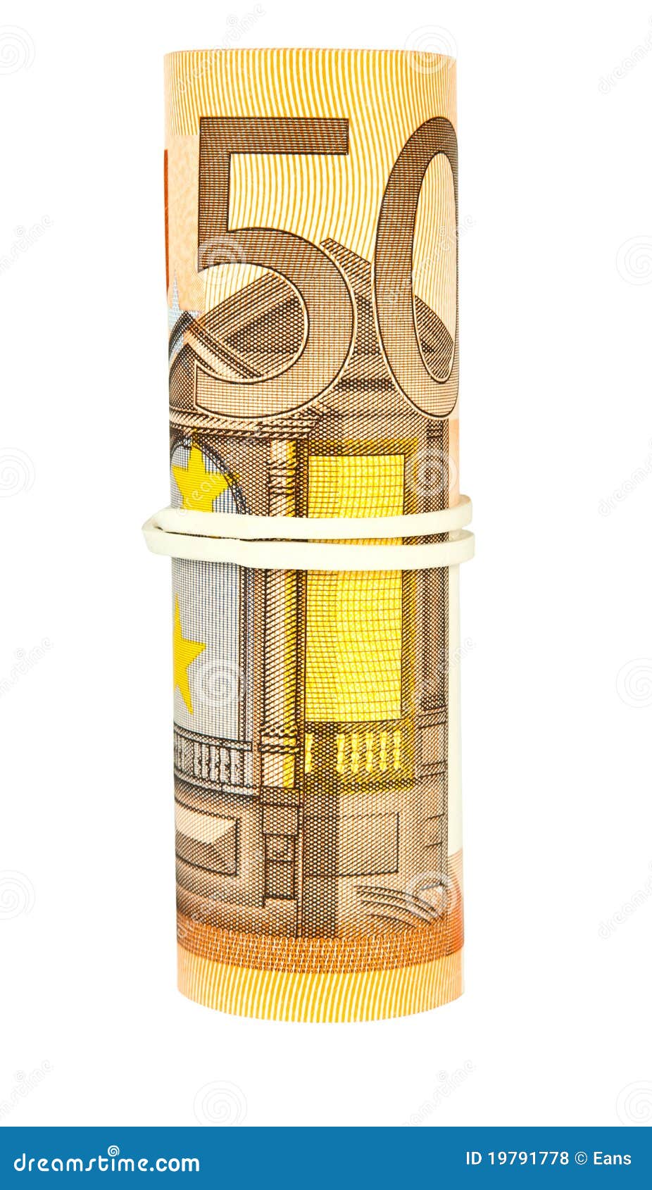 Rolled euro stock photo. Image of bankroll, money, savings - 19791778