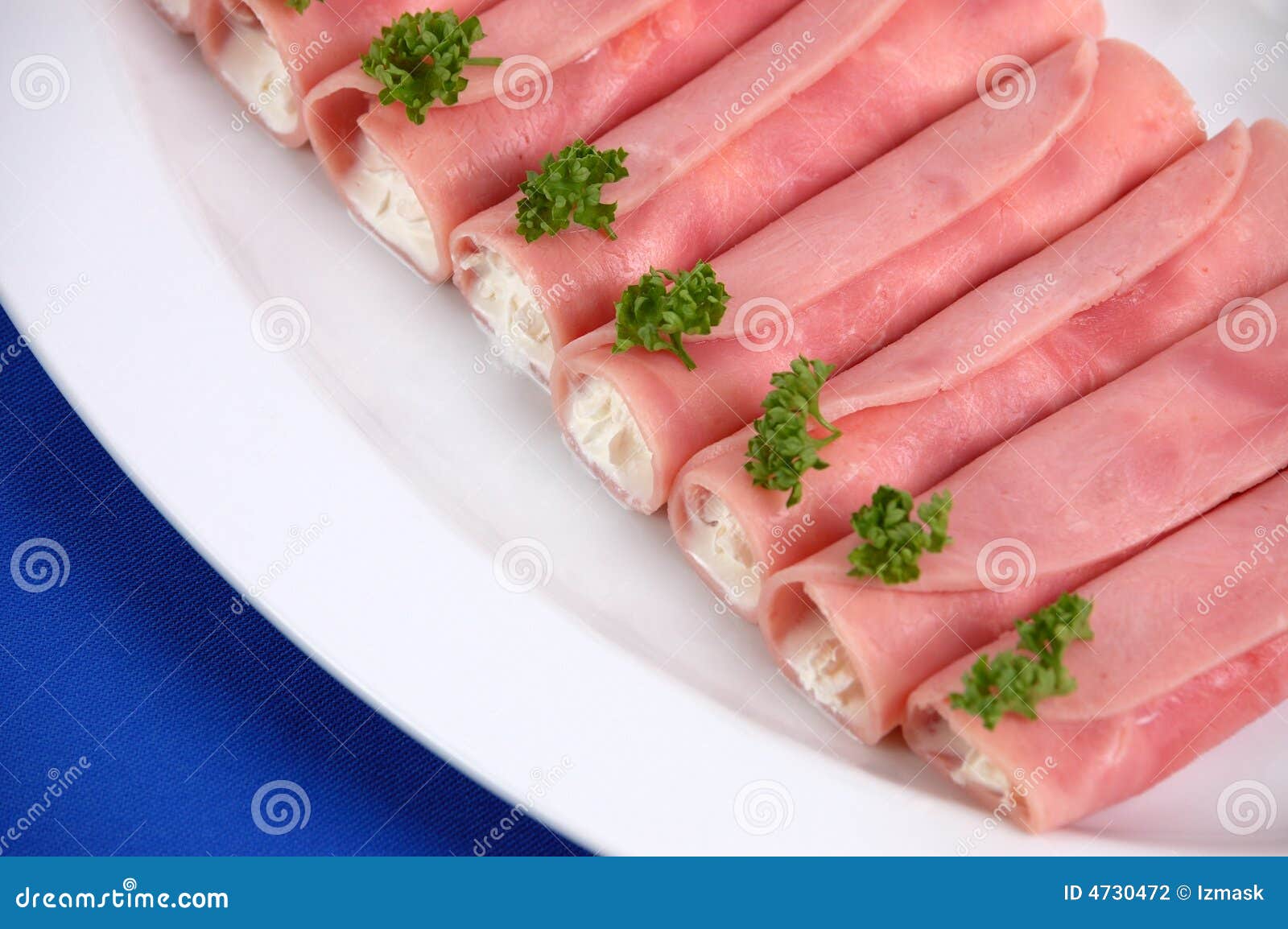 Rolled filled ham stock photo. Image of delicacy, mortadella - 4730472