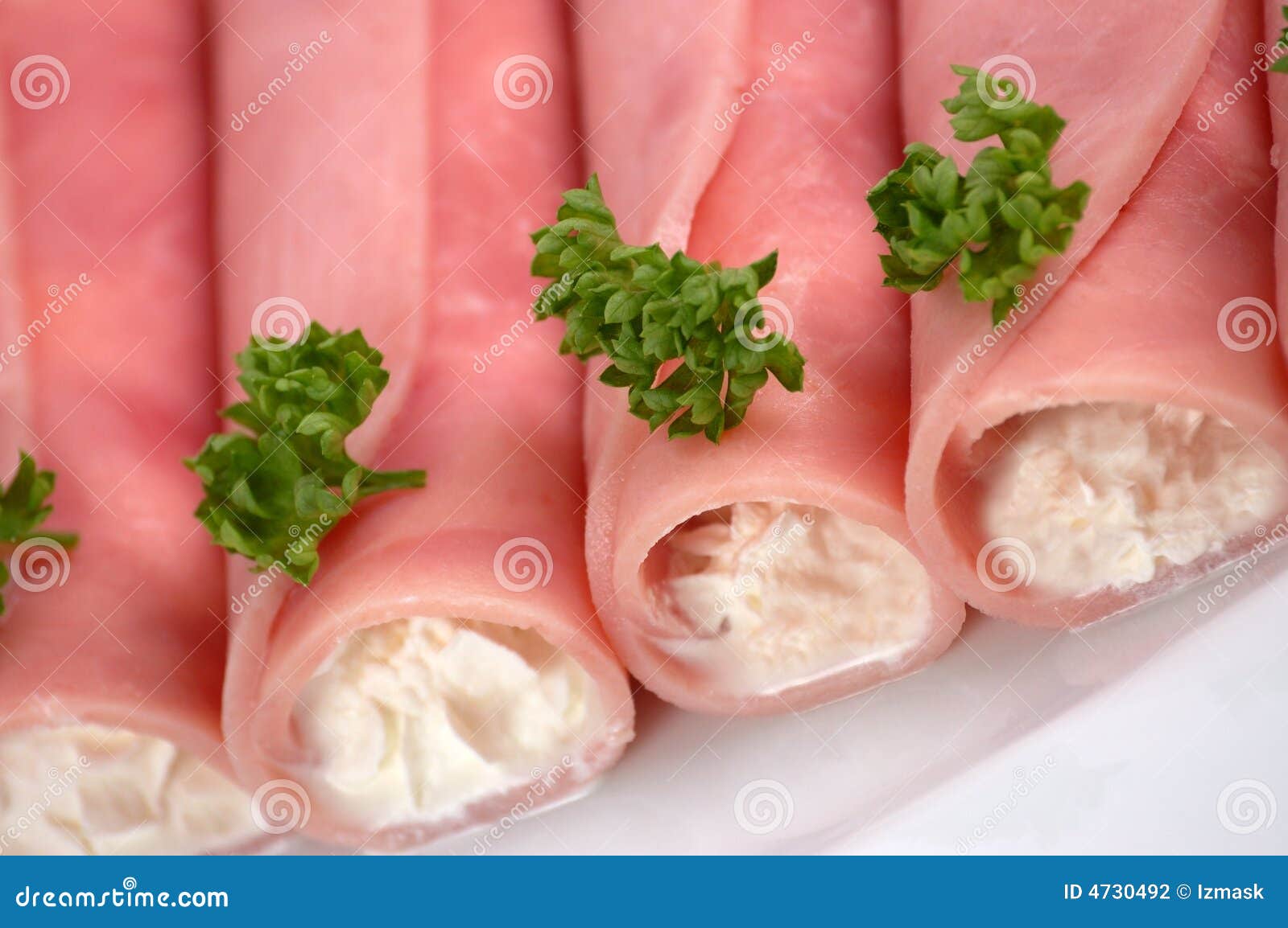 Rolled filled ham stock photo. Image of prosciutto, delicacy - 4730492