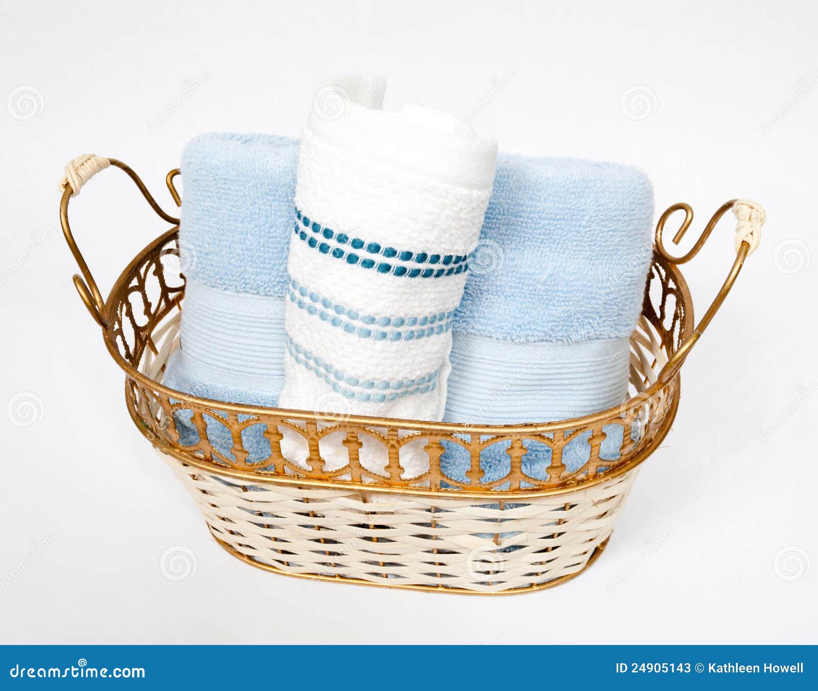 Rolled Hand Towels stock image. Image of white, cloth - 24905143
