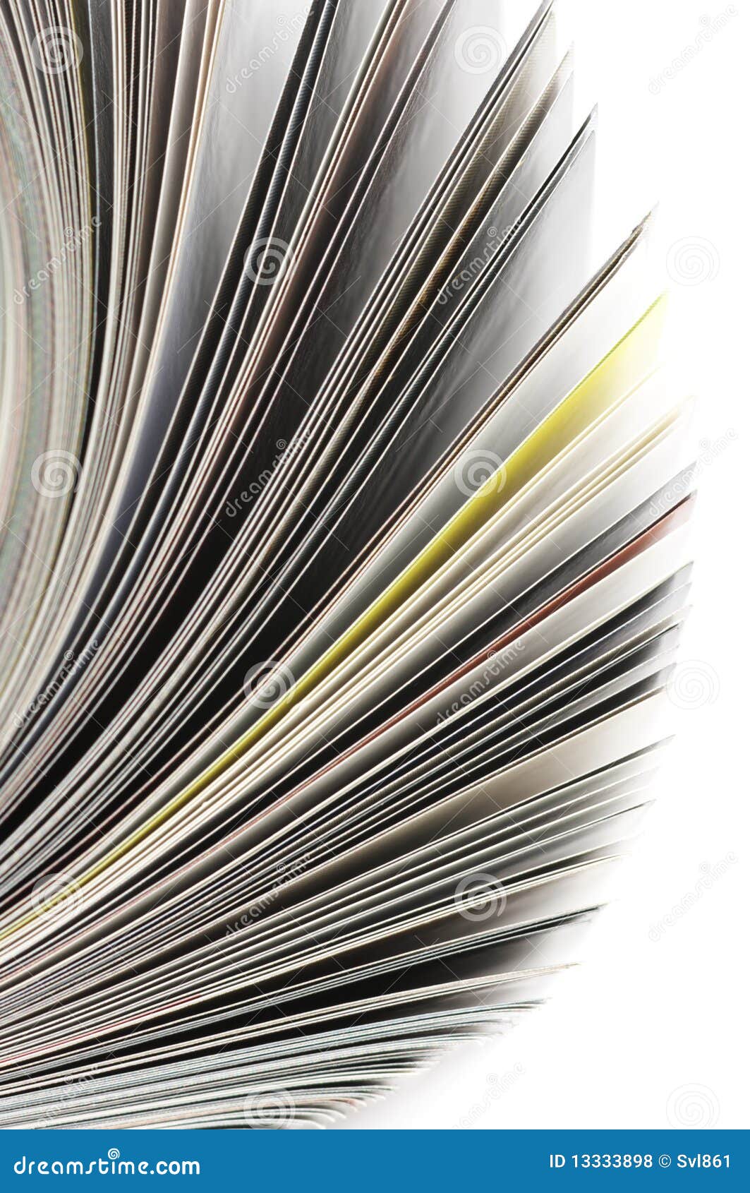 Rolled magazine stock photo. Image of collection, media - 13333898