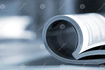 Rolled Magazine stock image. Image of differential, roll - 14828215