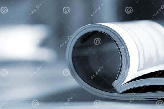 Rolled Magazine stock image. Image of differential, roll - 14828215