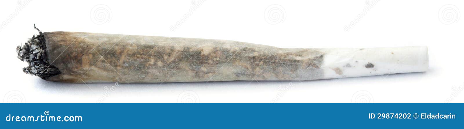 Isolated Lit Reefer stock photo. Image of addiction, horizontal - 29874202