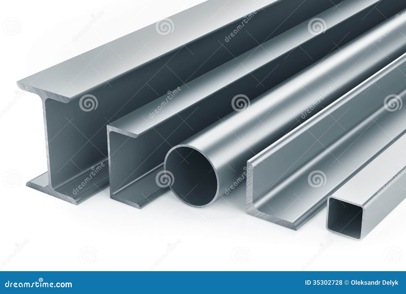 Rolled Metal Products Royalty Free Stock Photos - Image: 35302728