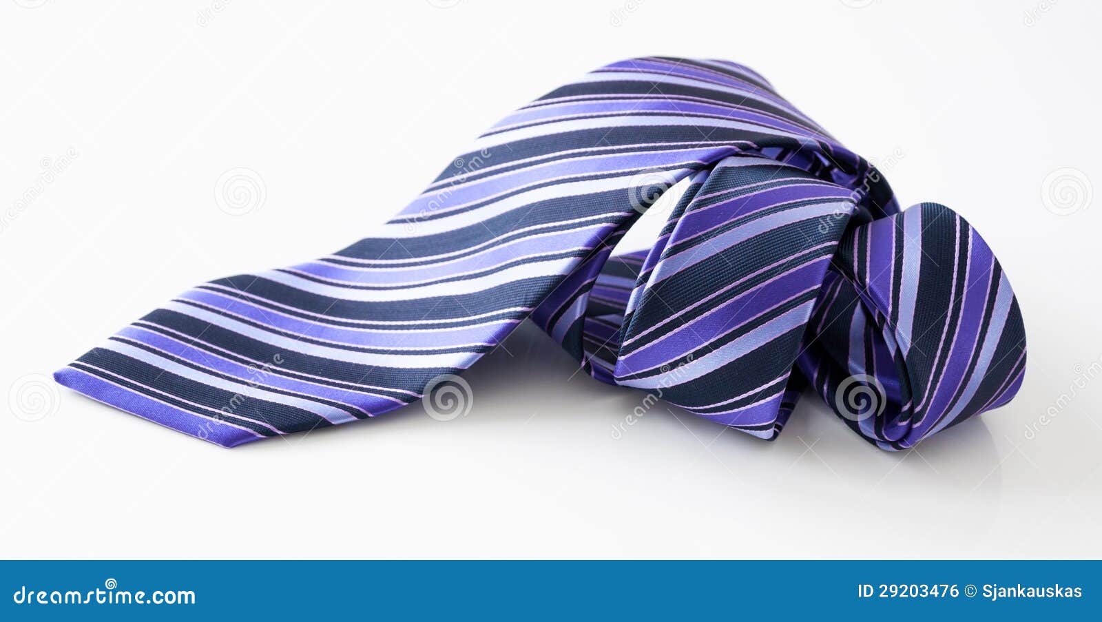 Rolled necktie stock photo. Image of mans, garment, striped - 29203476